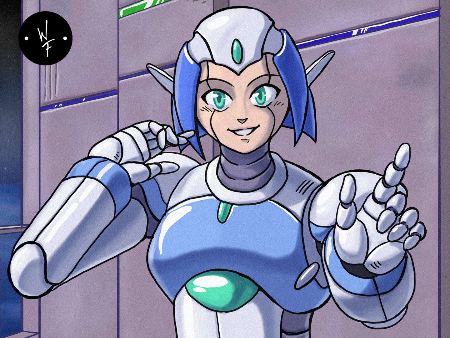 ArtStation - Robot Girl