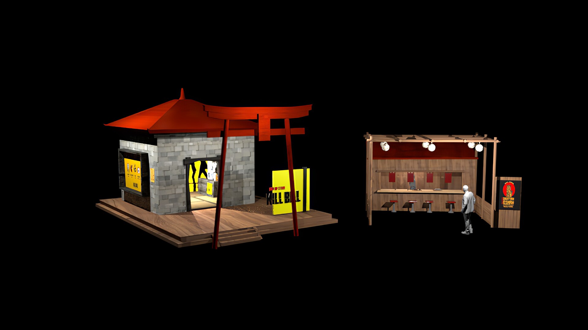 ArtStation - Kill Bill 3d Stand