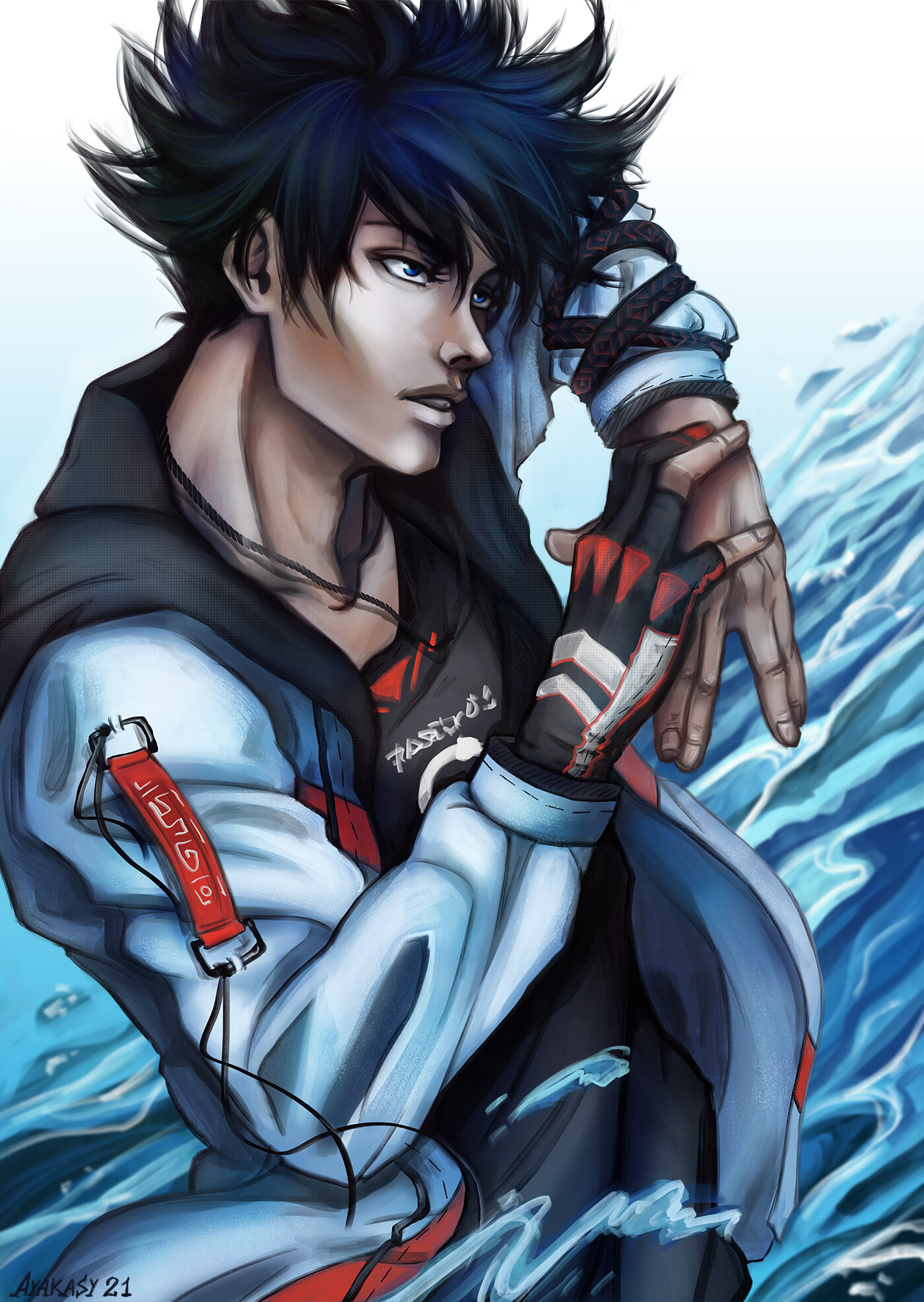 ArtStation - Fushiguro Megumi fanart Jujutsu Kaisen