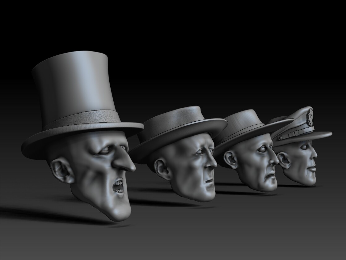 ArtStation - Heads In Hats