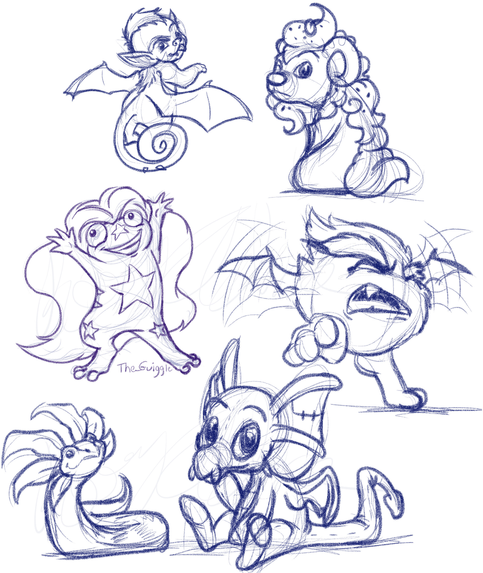 ArtStation - Neopet sketch dump