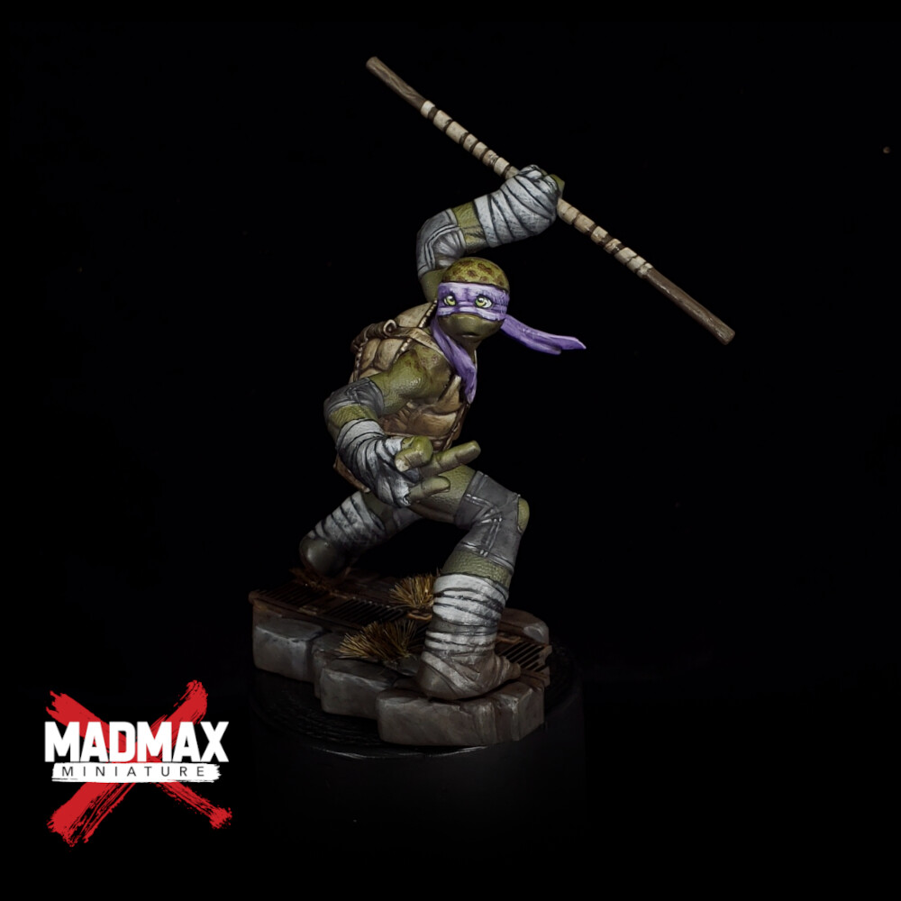 Maxime Croteau - Donatello Pose2 - Prey collection studio