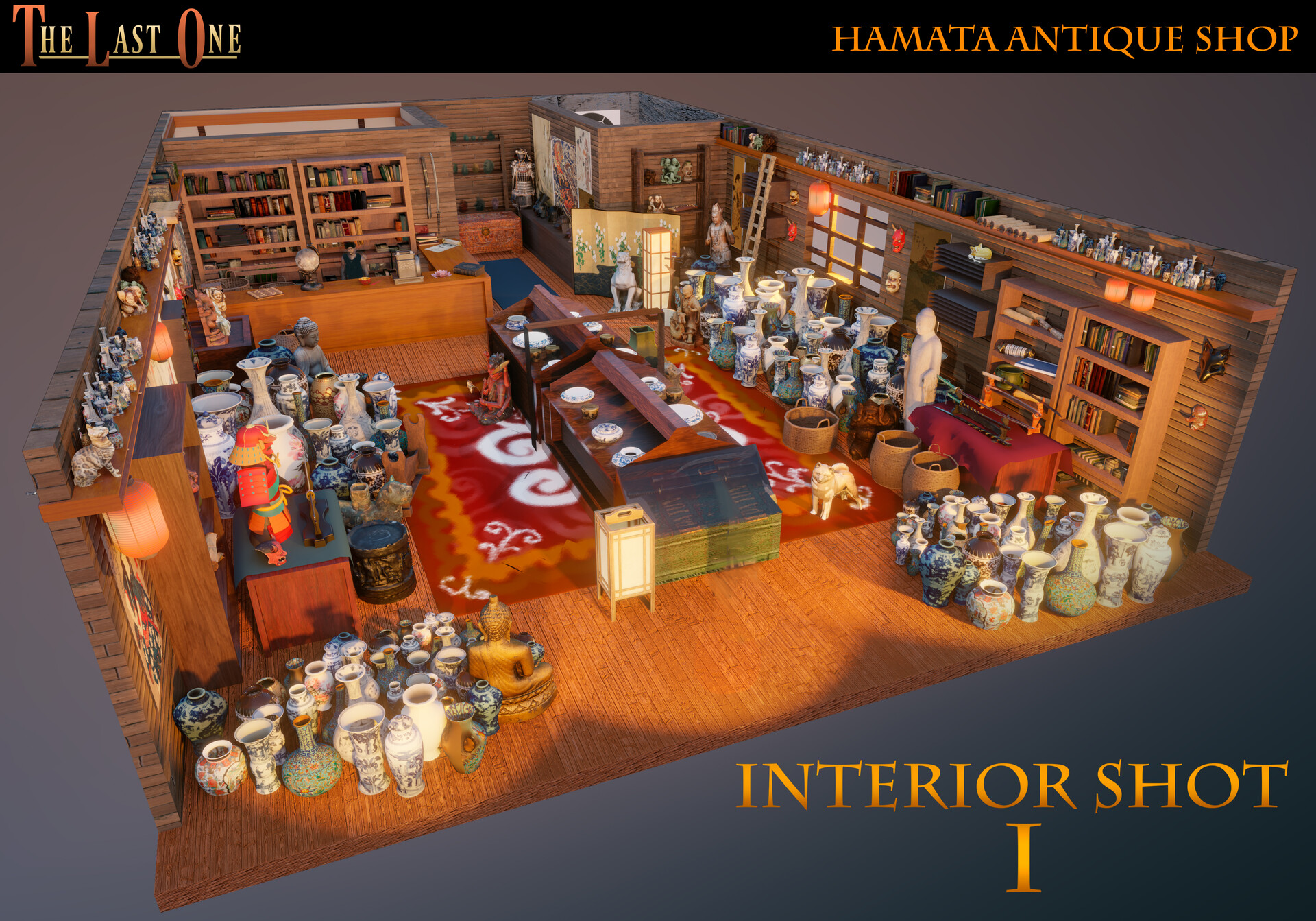 ArtStation - Hamata Antique Shop
