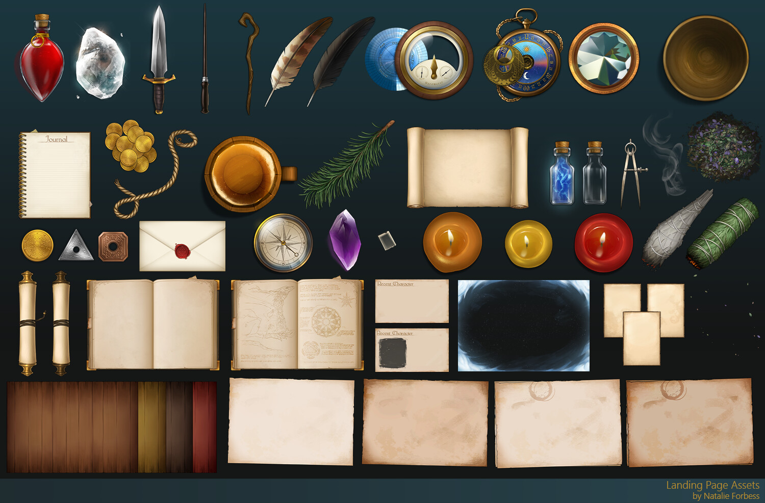 Natalie - Landing Page Assets