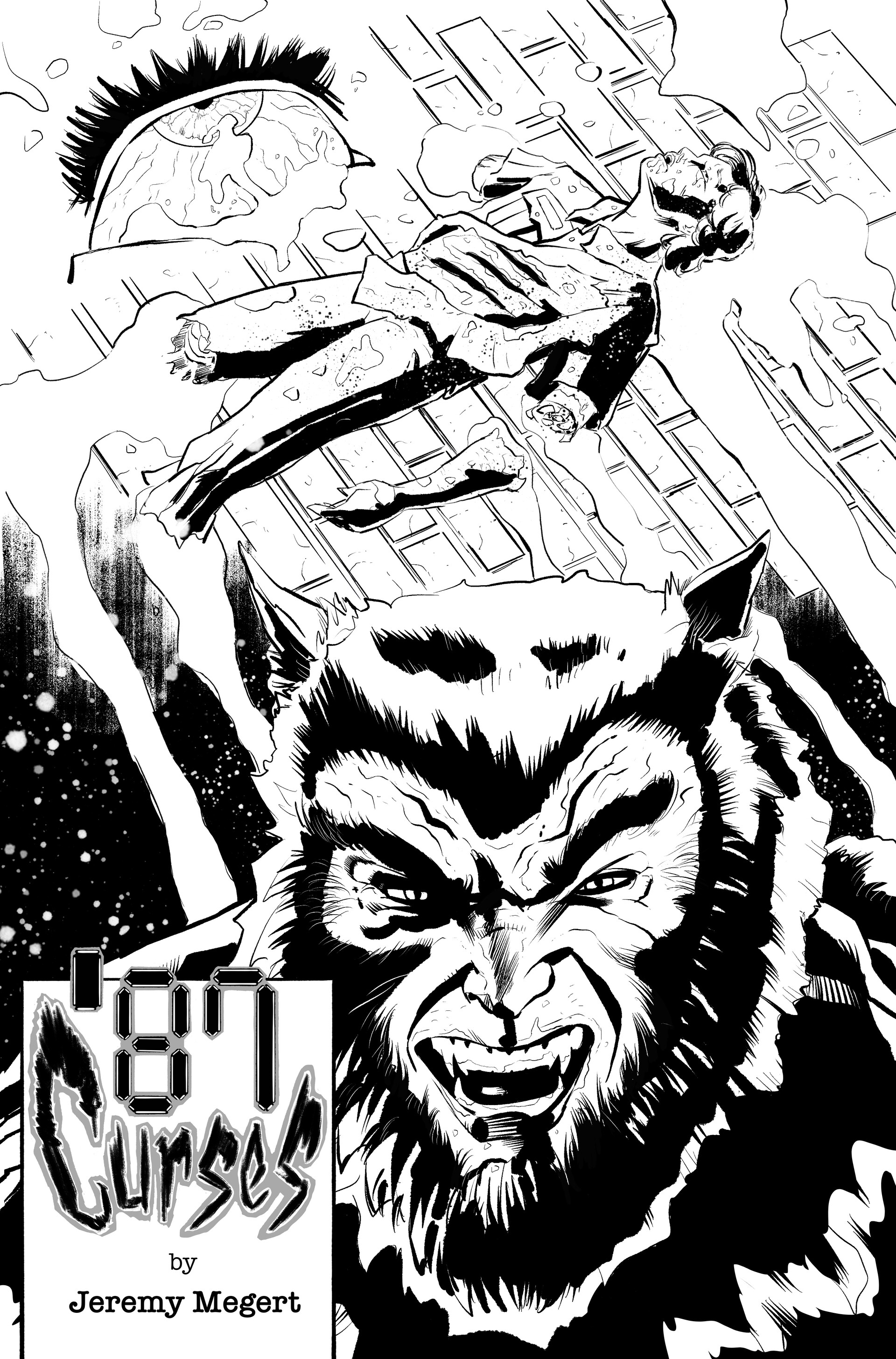ArtStation - '87 Curses - mini comic