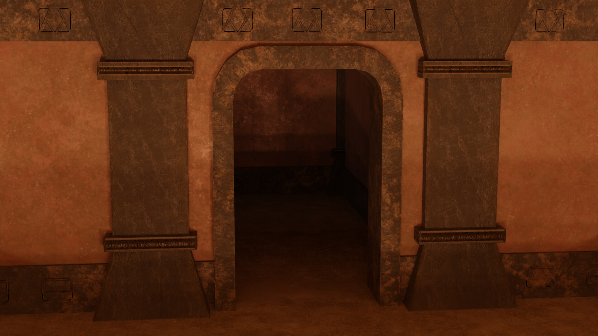 ArtStation - Desert Dungeon