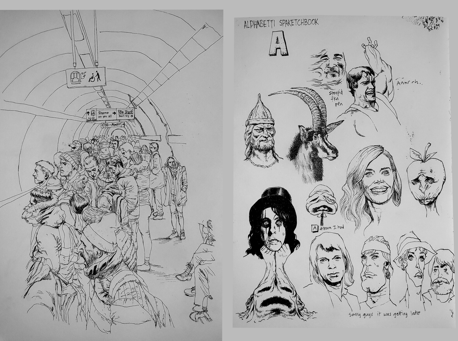 Simon Williams - Sketchbook Excerpts