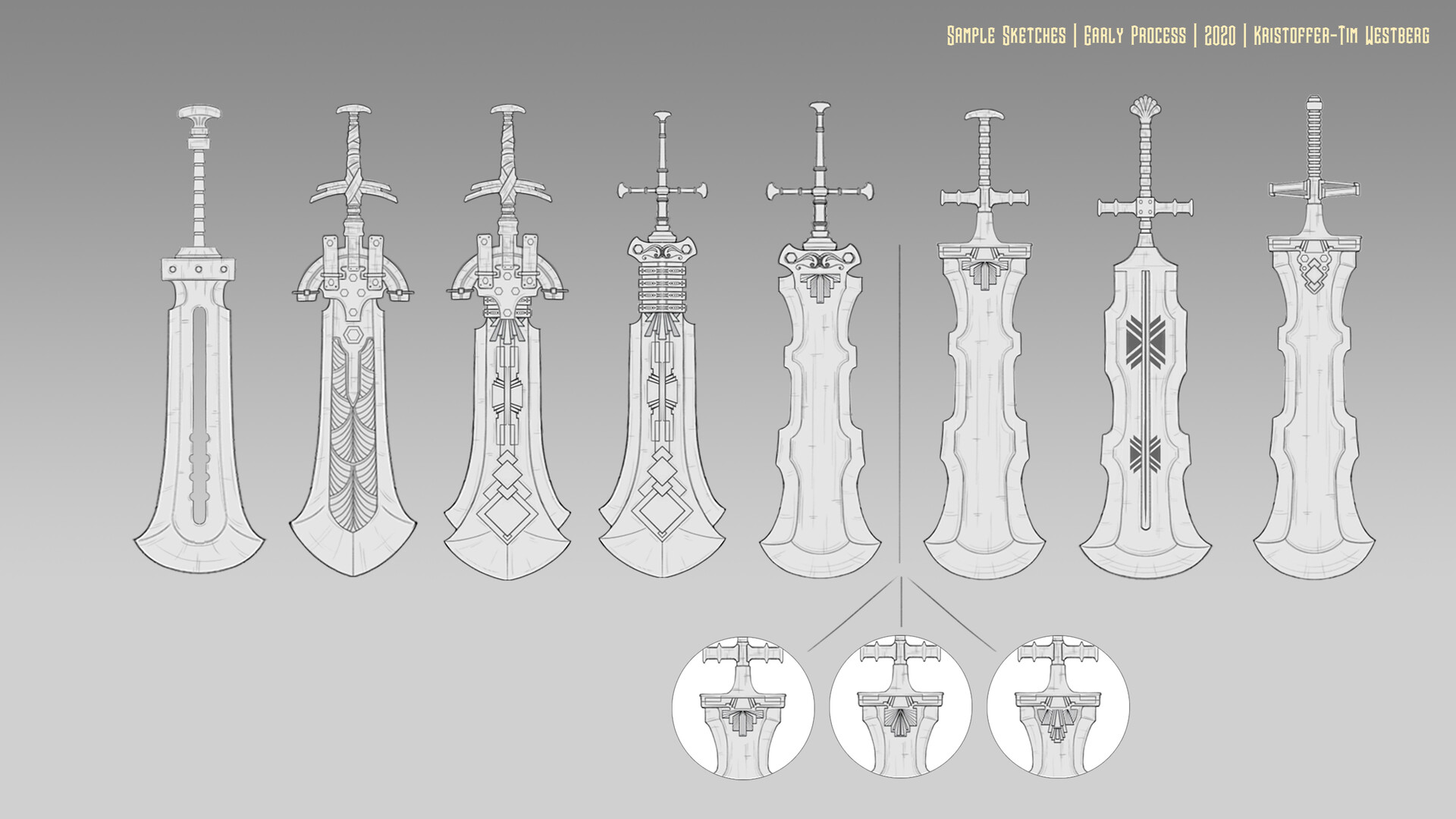 ArtStation - Big Sci-Fi Sword | Sketches