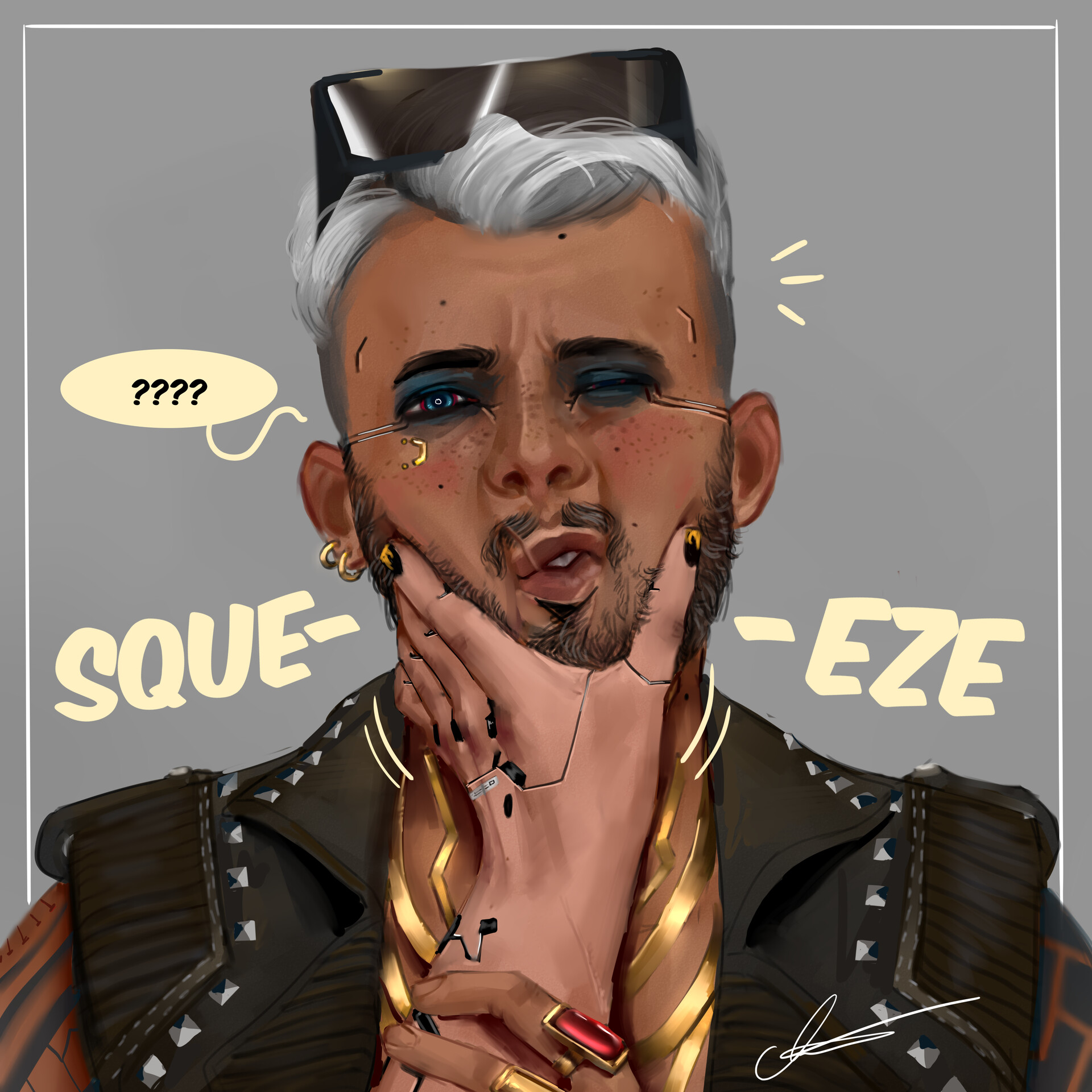 ArtStation - Fluffy cheeks