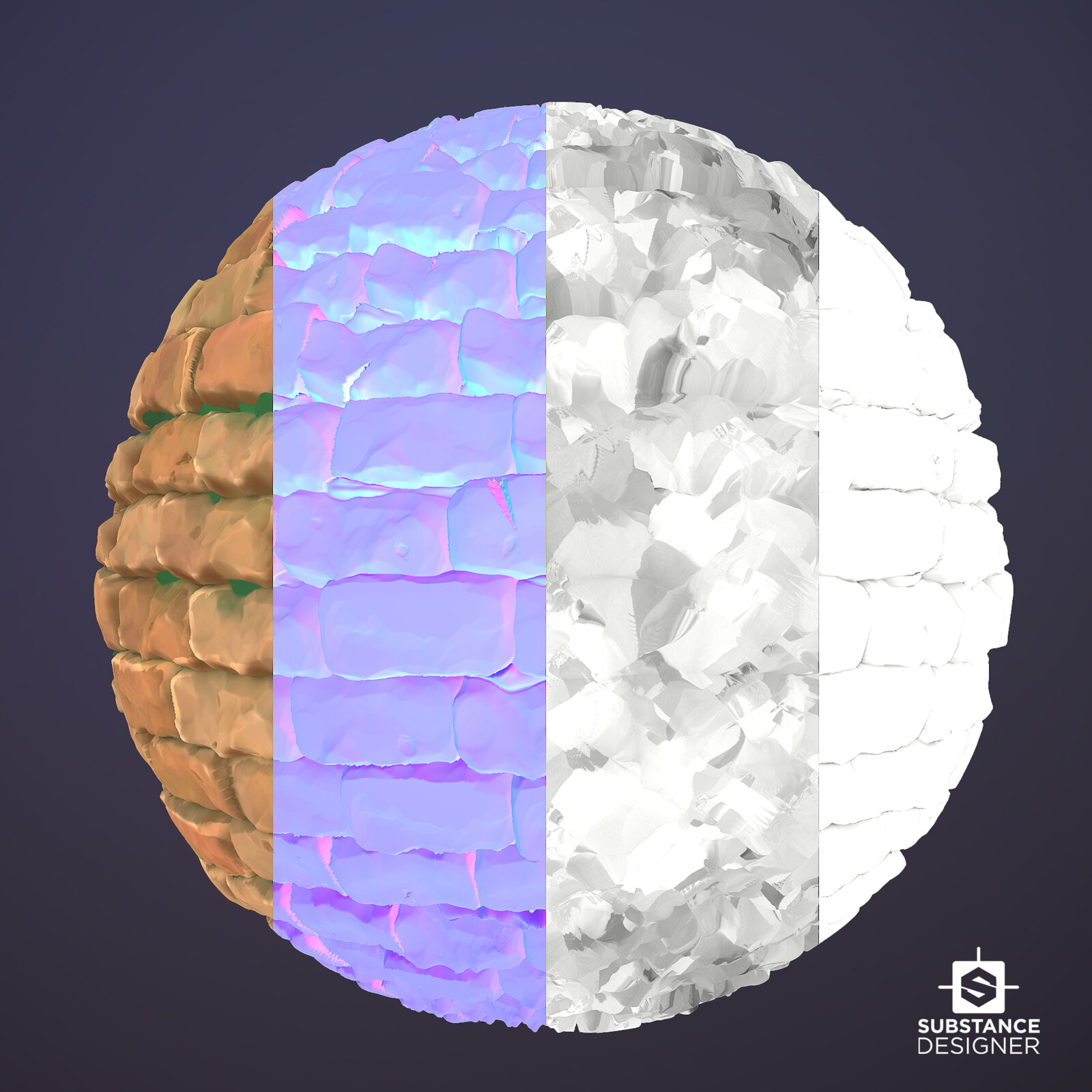 Gabriel Cavalcante - Stylized Brick Material