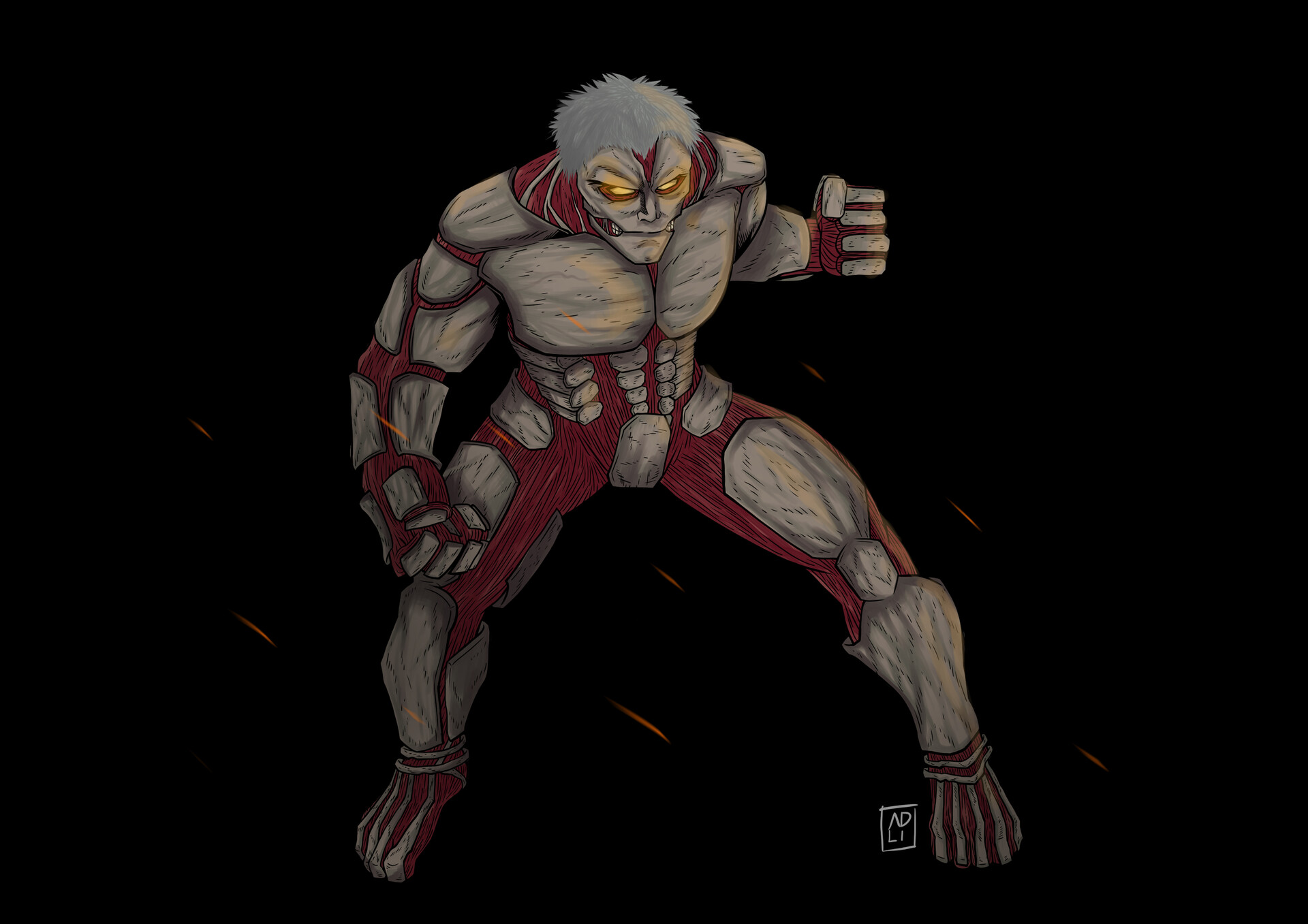 ArtStation - Armored titan