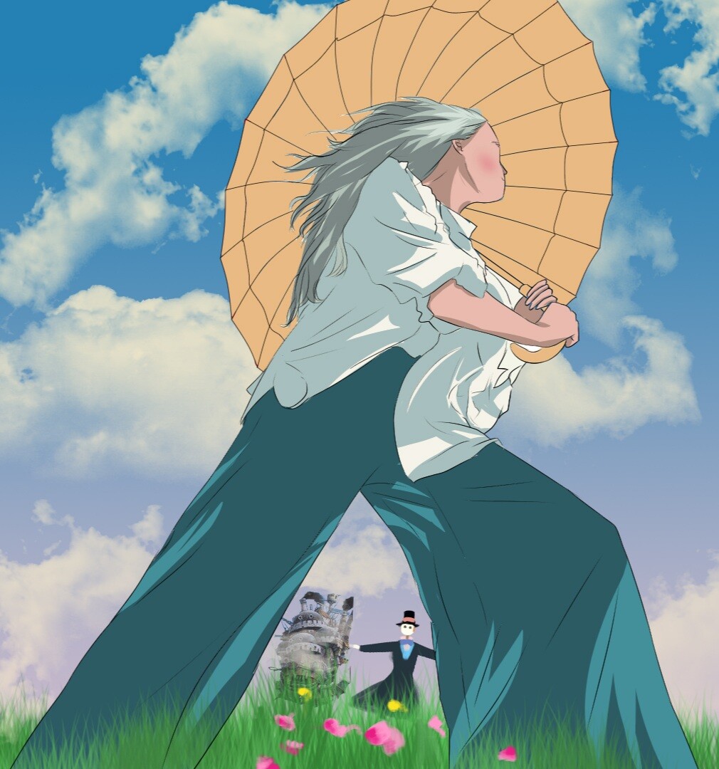 ArtStation - Howl's Moving Castle fan poster