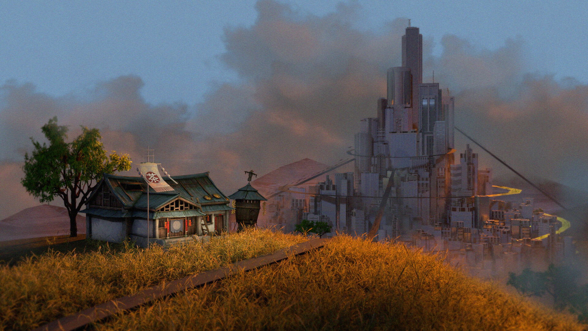 ArtStation - Tea House