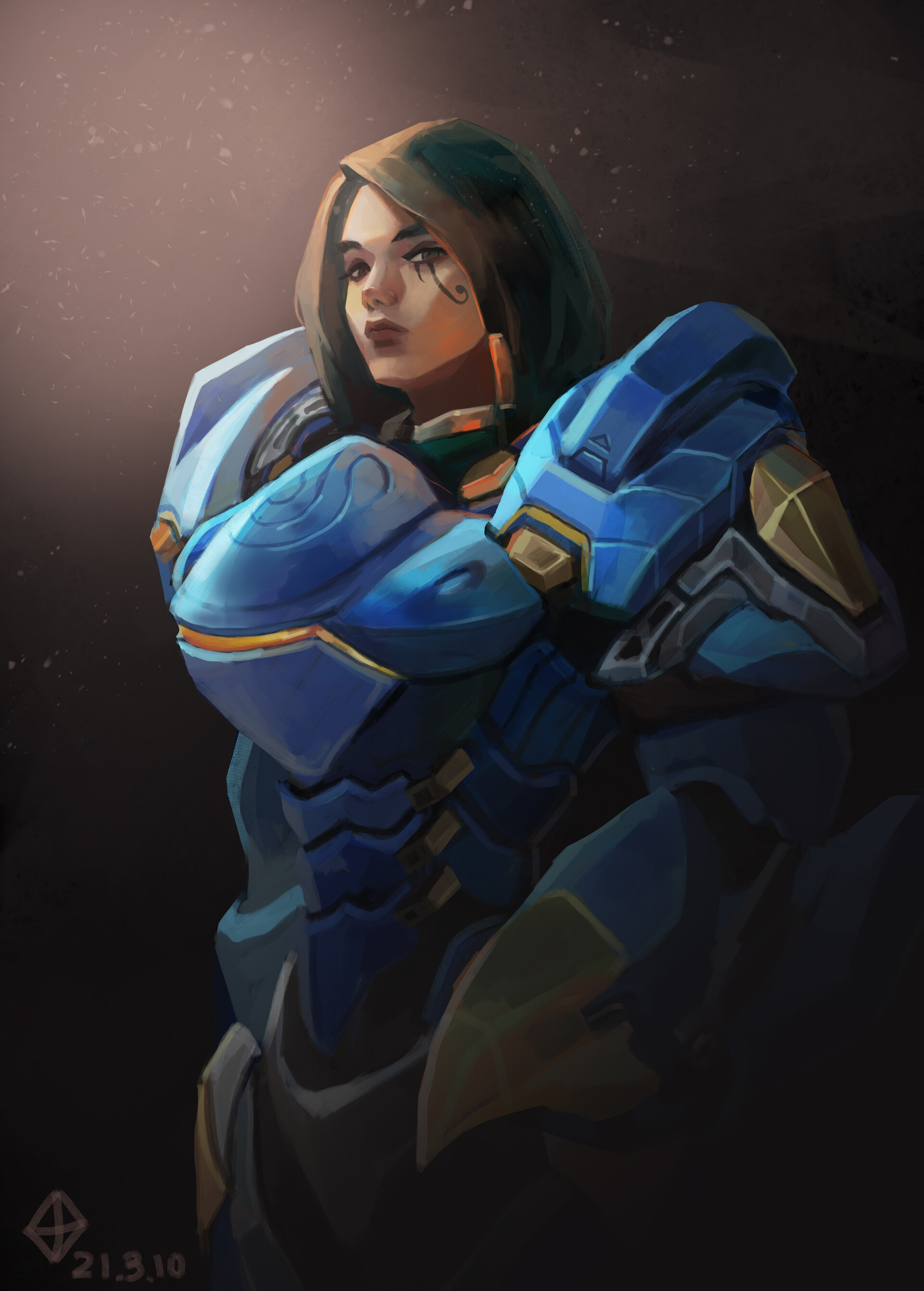 ArtStation - Pharah fanart