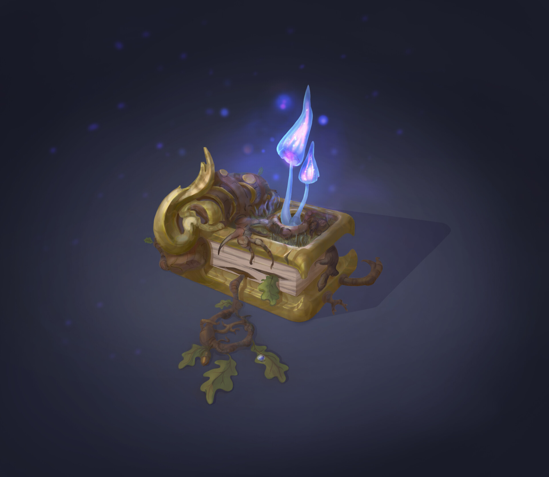 ArtStation - forest book