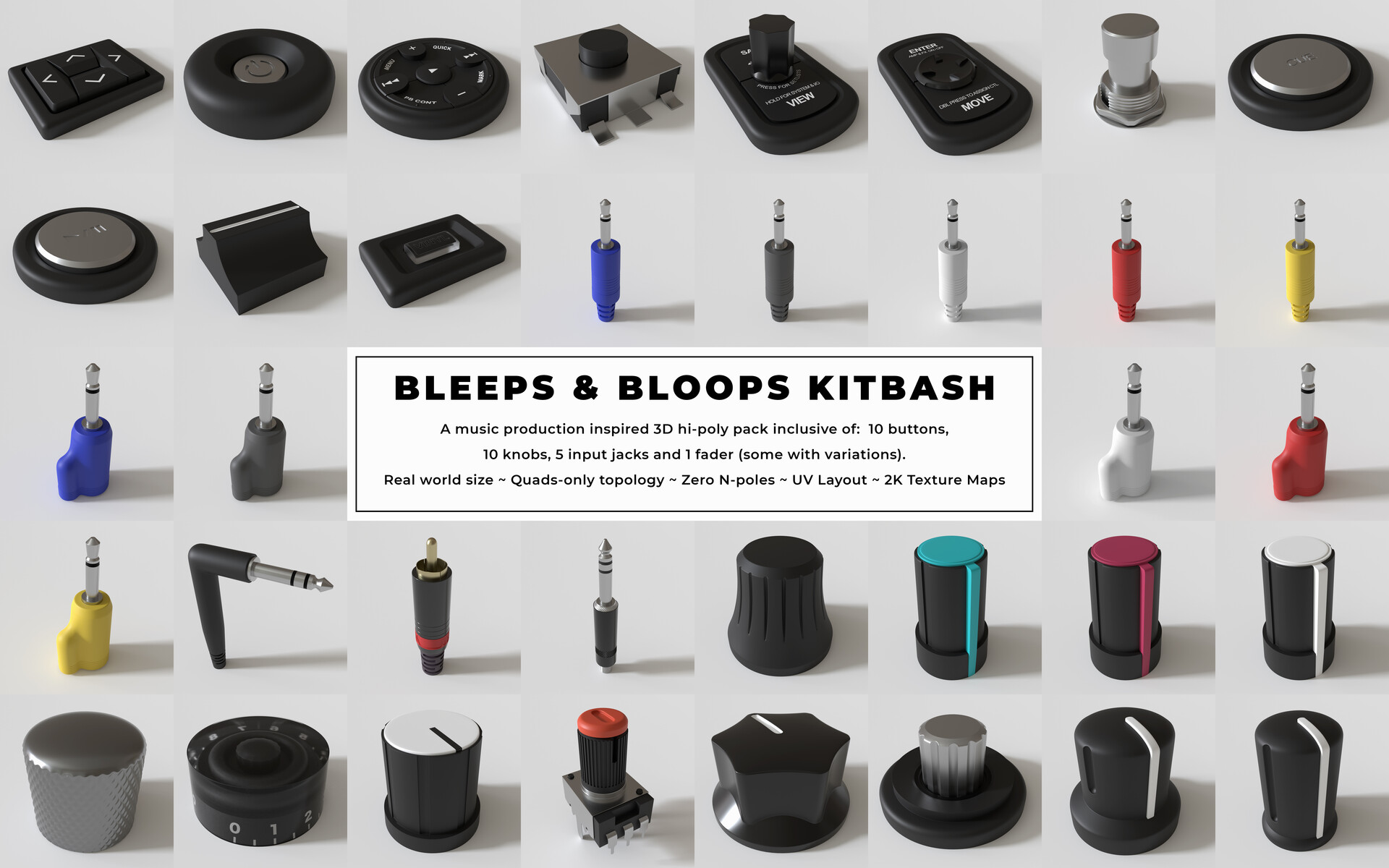 ArtStation - Bleeps & Bloops Kitbash