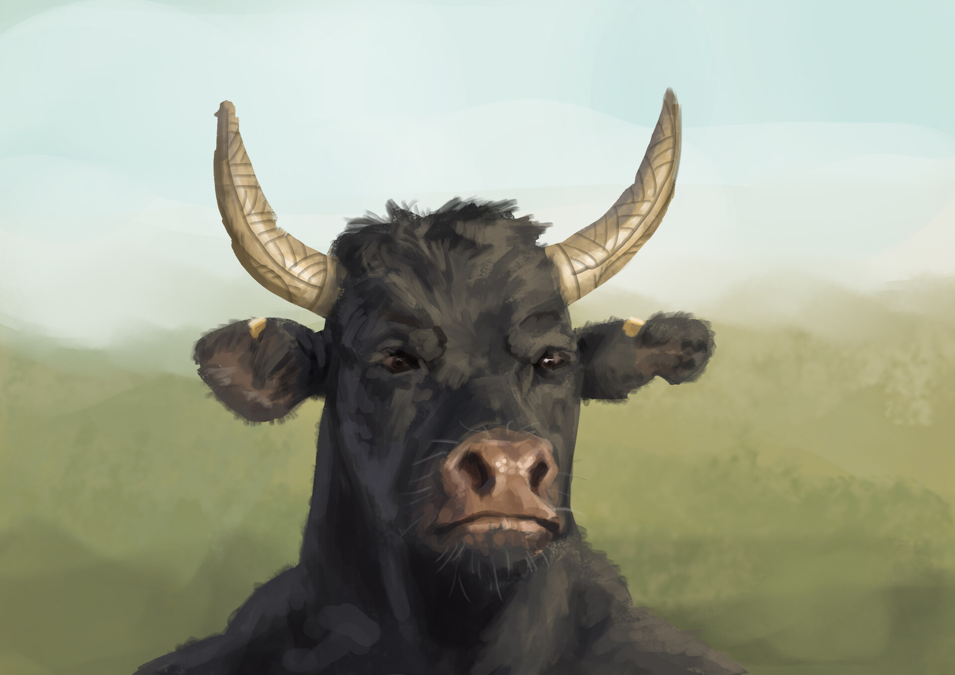 ArtStation - Taureau humanisé