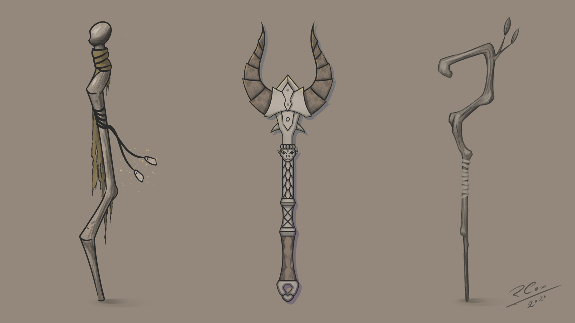 Ricky Cox - Weapon Concepts