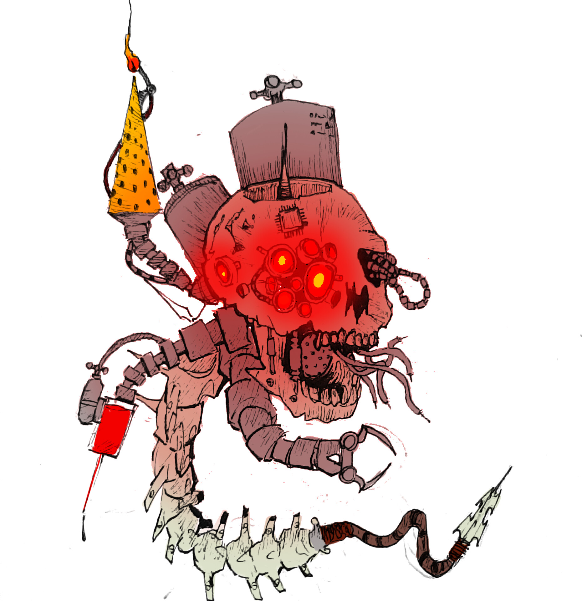 ArtStation - Medical Servo Skull