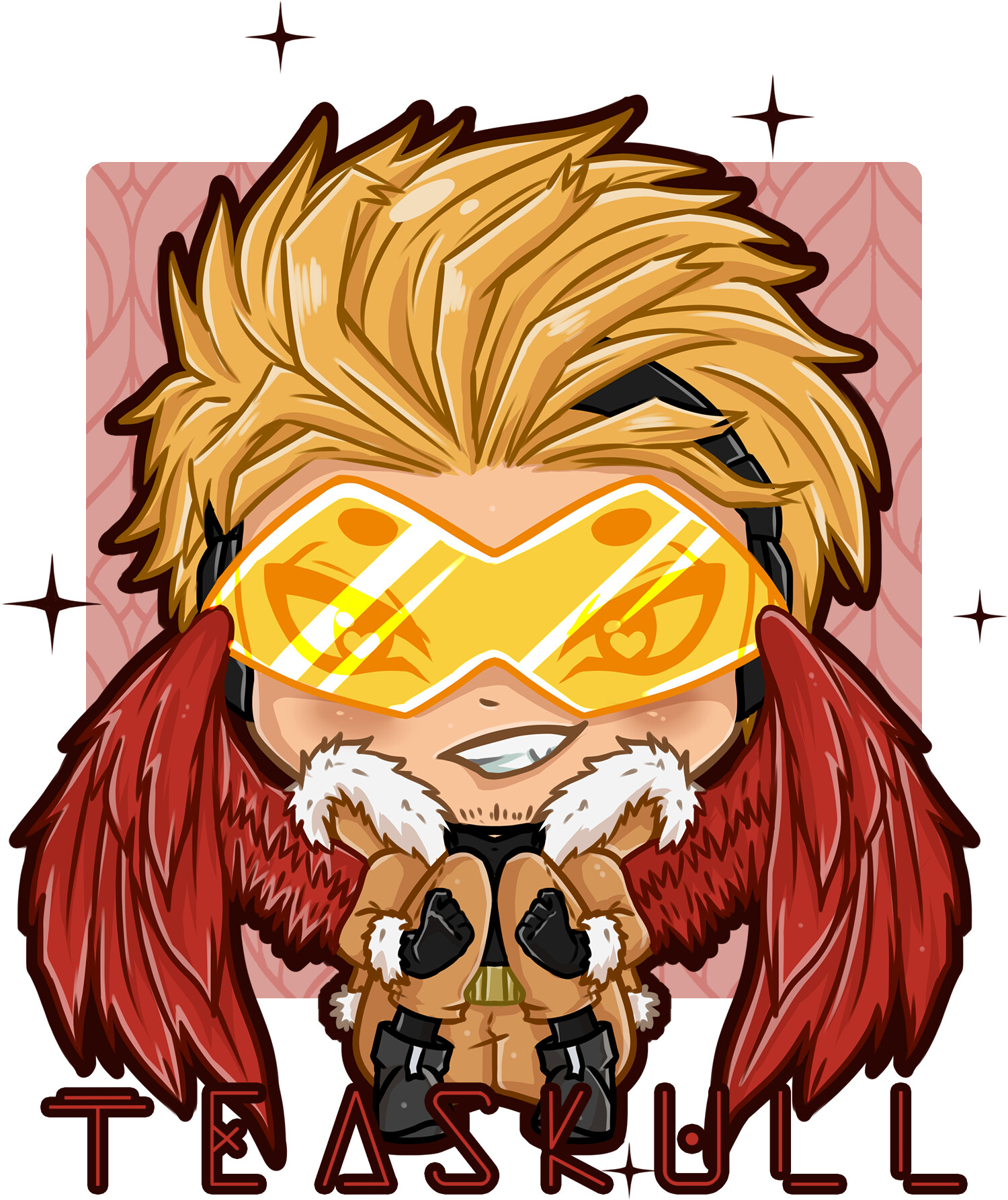 ArtStation - Hawks Chibi, TeaSkull (Elle)