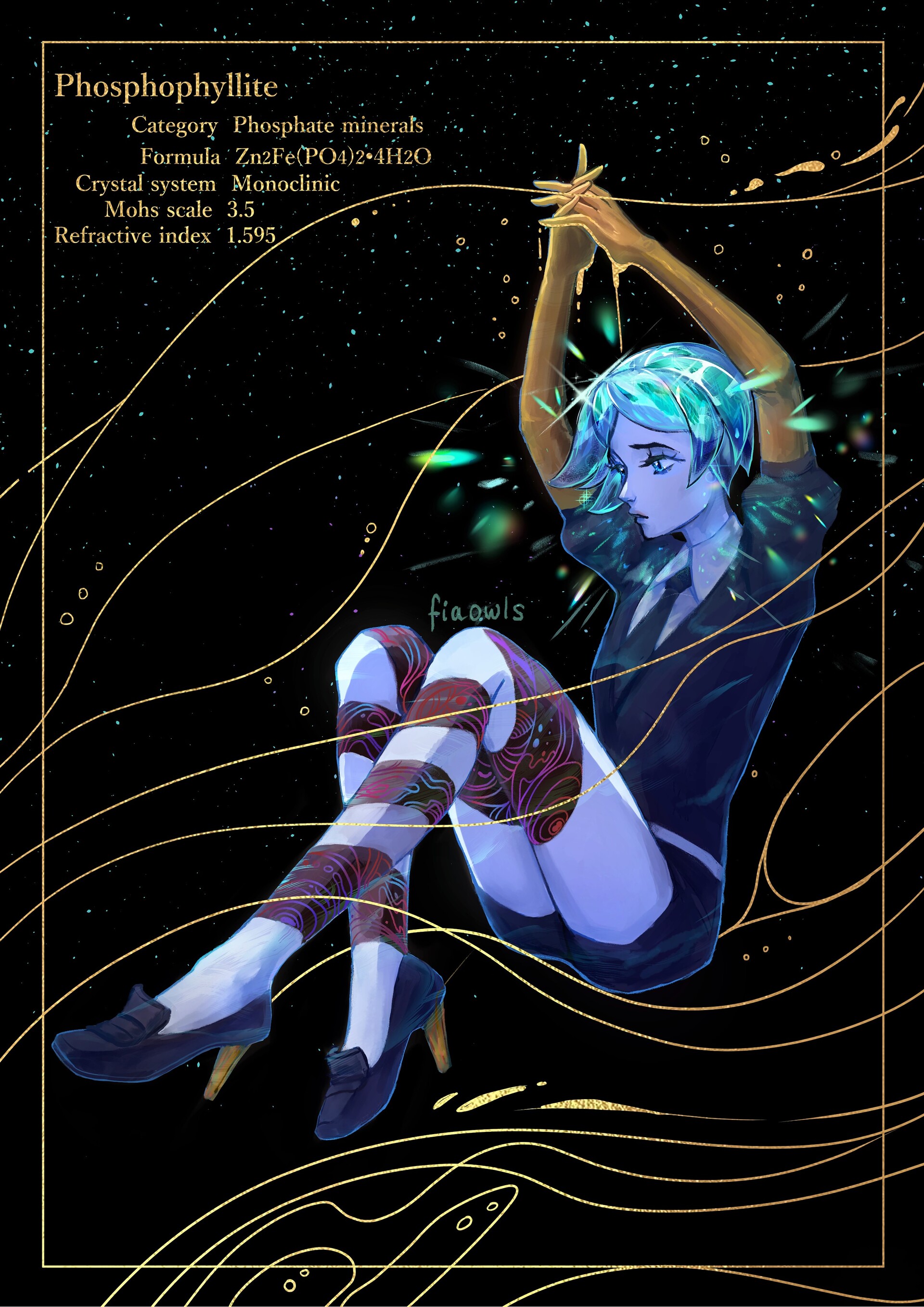 ArtStation - Phosphophyllite | Houseki no Kuni fanart