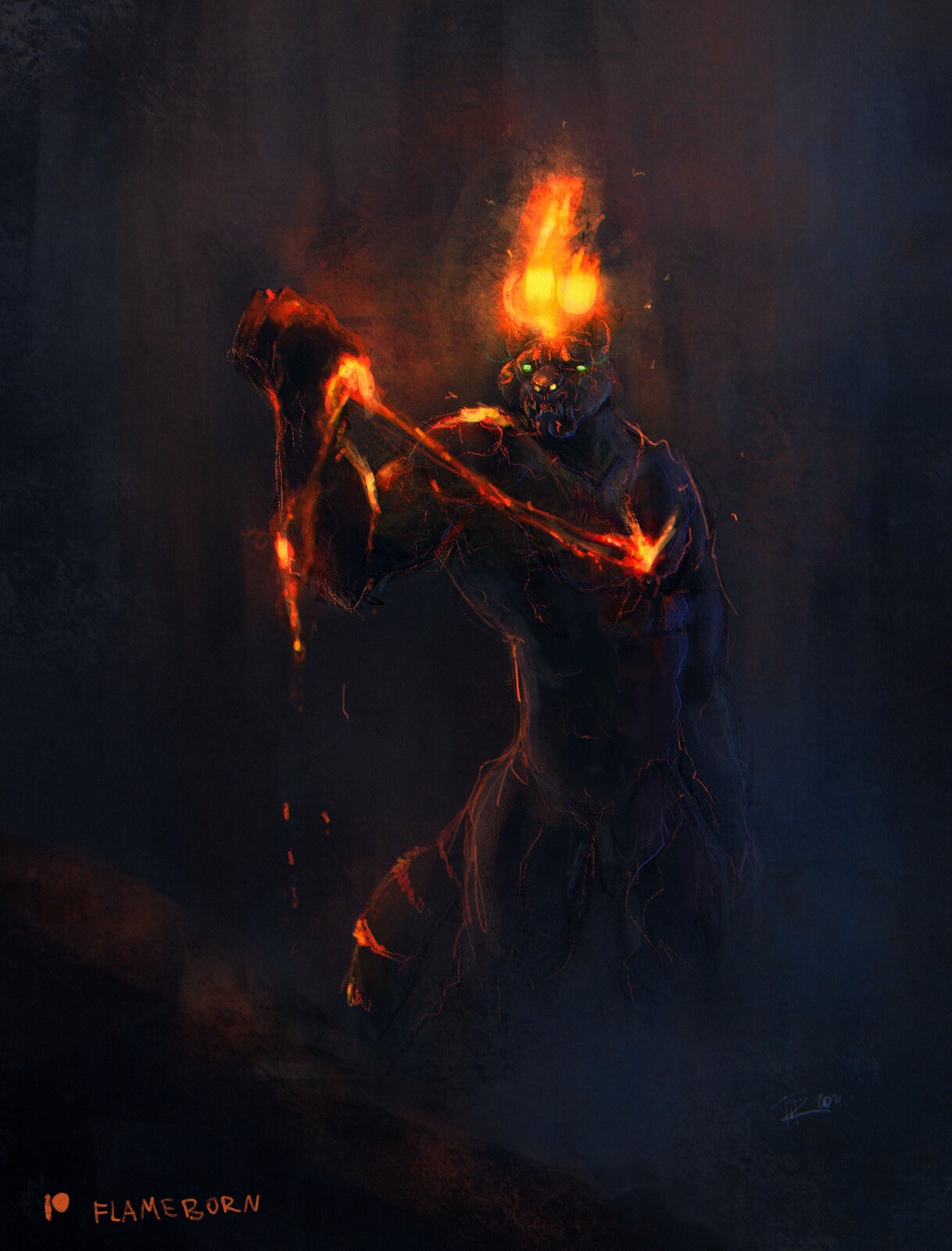 Flame Born - Doodles