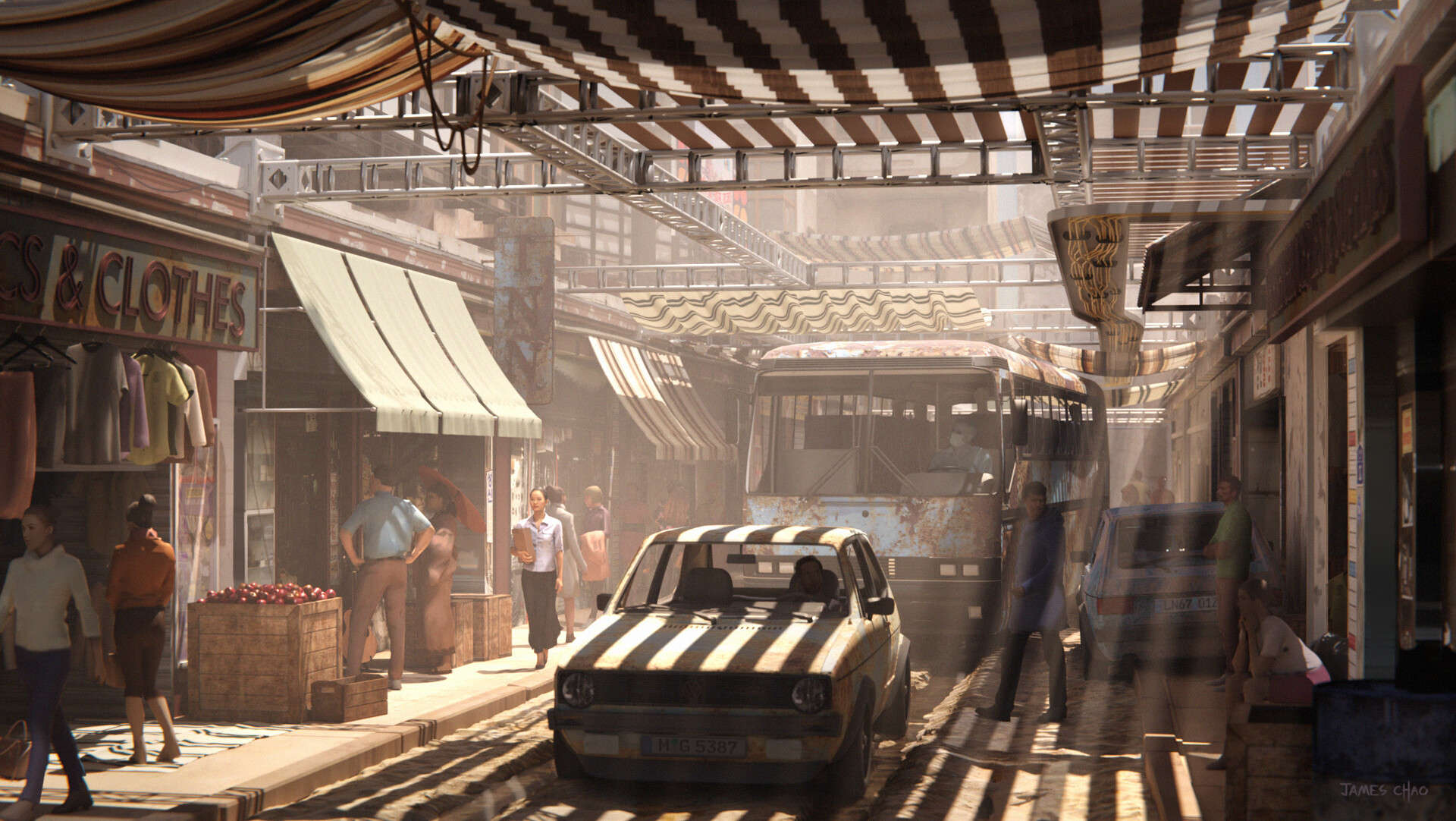 ArtStation - Street Markets