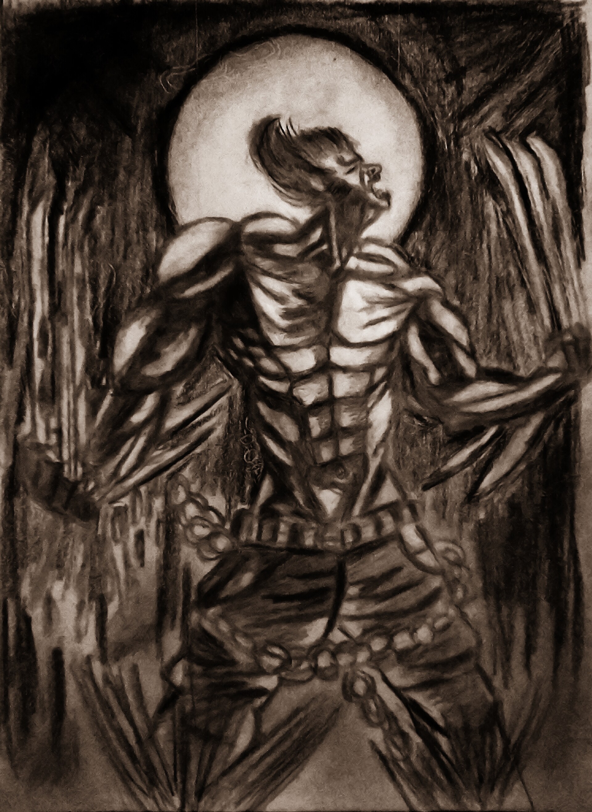 ArtStation - Wolverine action pose