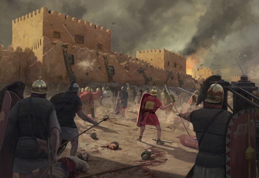 ArtStation - roman fight