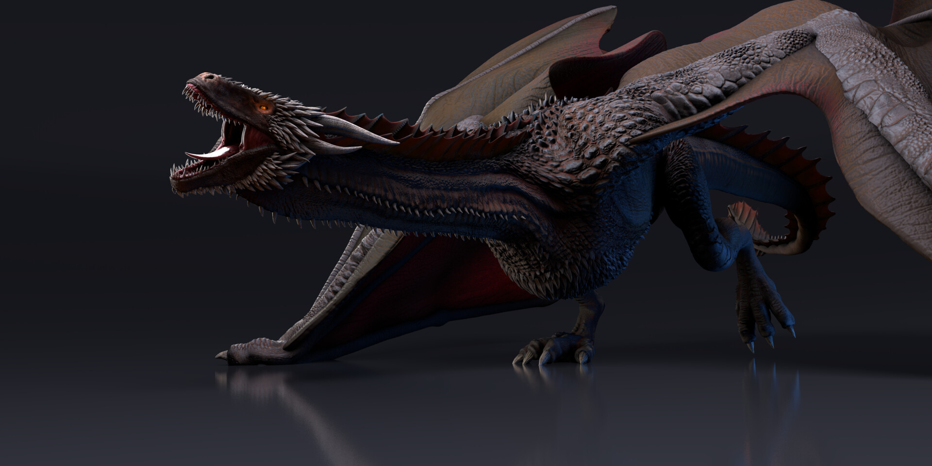 ArtStation - Adriano Tuya | Dragon