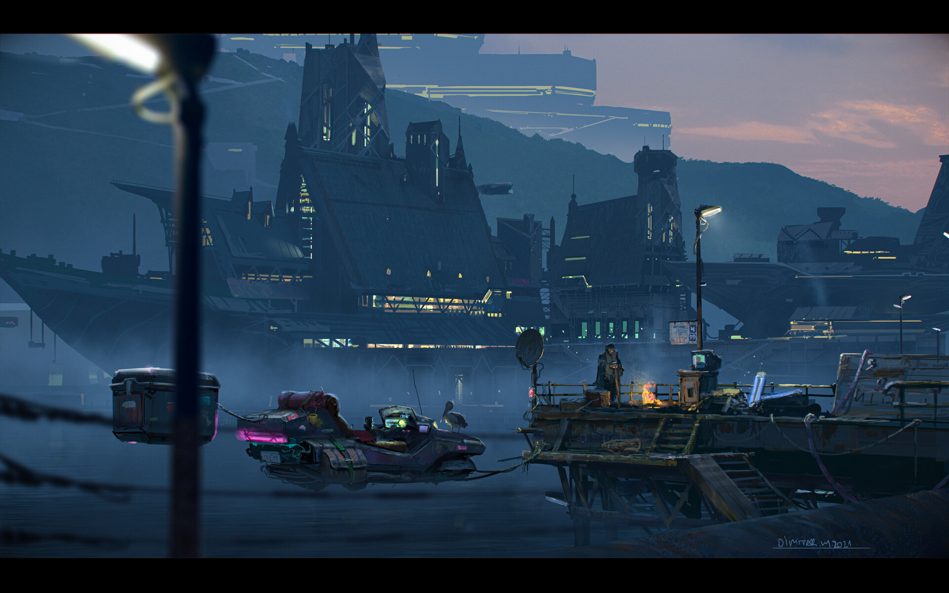 SECTOR 818 by Evan Rhodes : ImaginaryFuturism