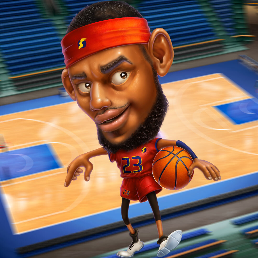 ArtStation - Character Design - LeBron James