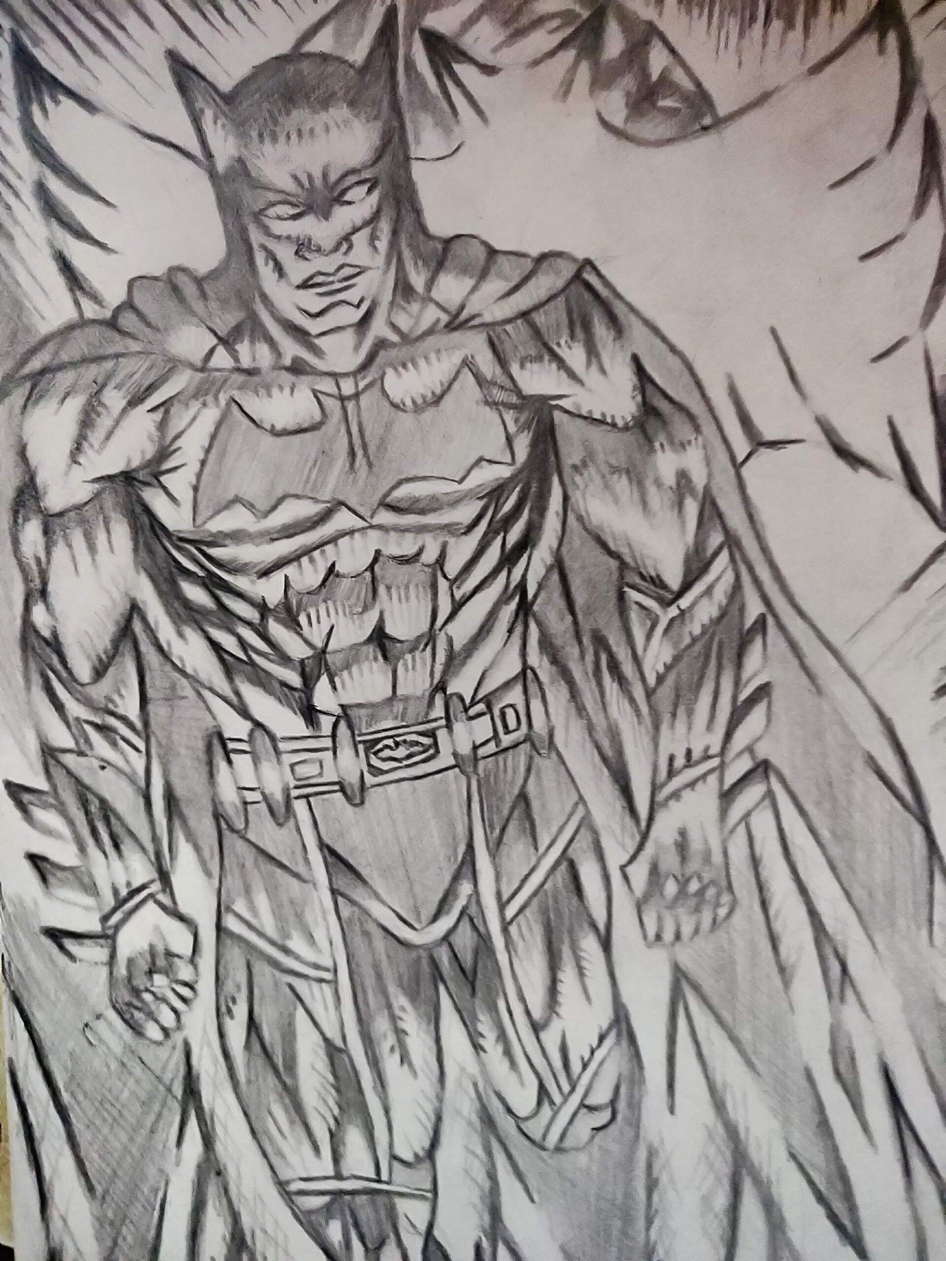 ArtStation - Batman pencil art