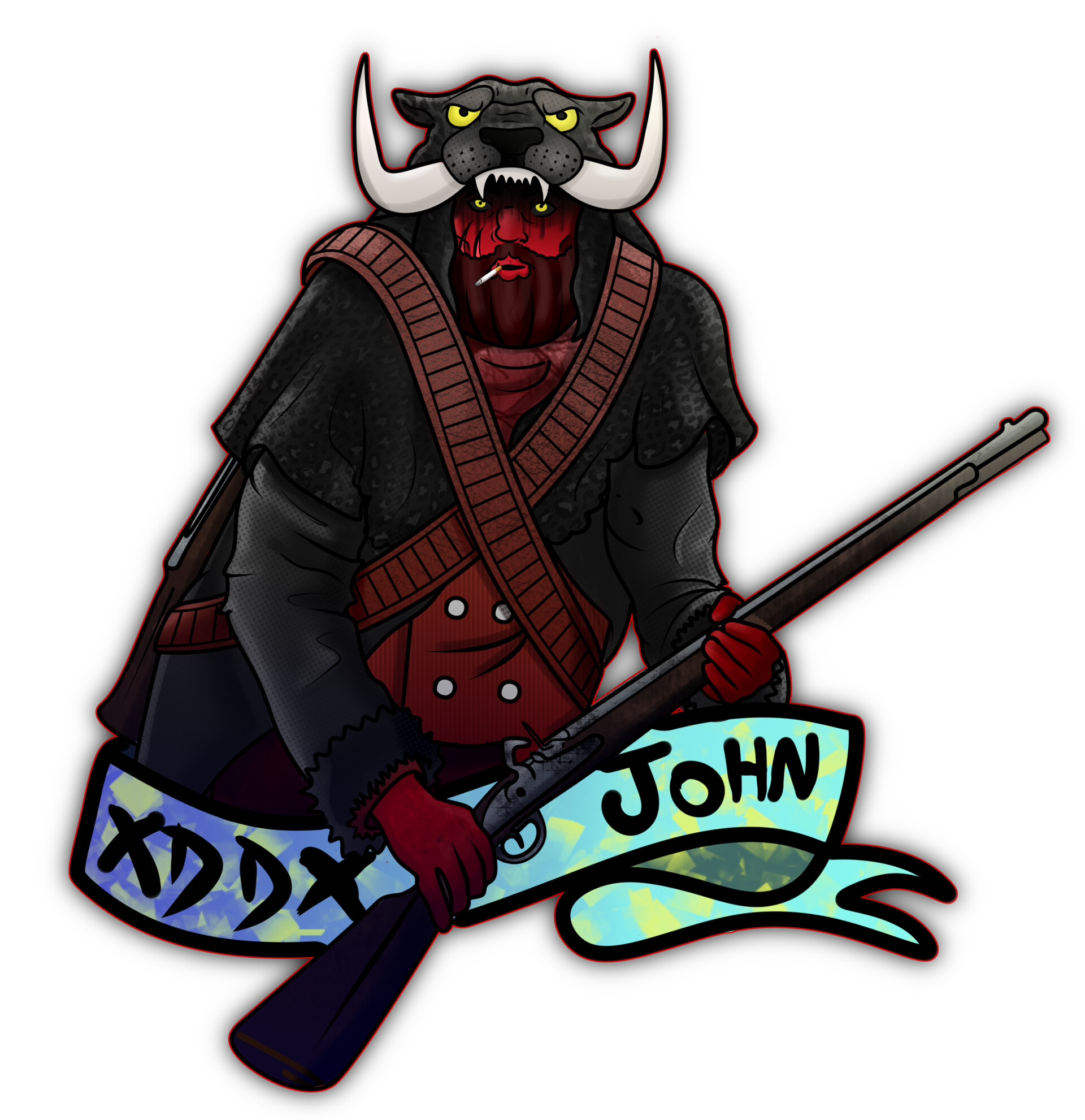 ArtStation - XDDX JOHN Demon Badge