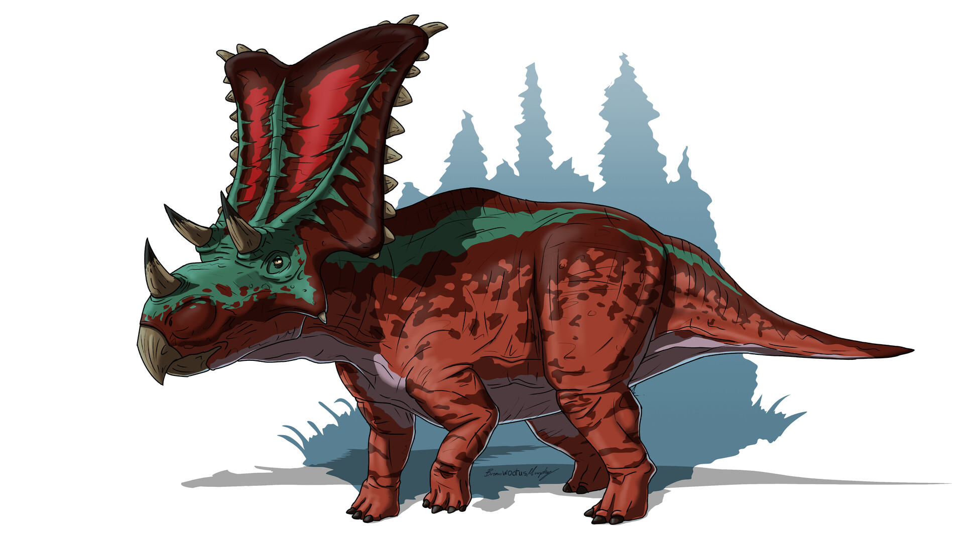 ArtStation - Chasmosaurus