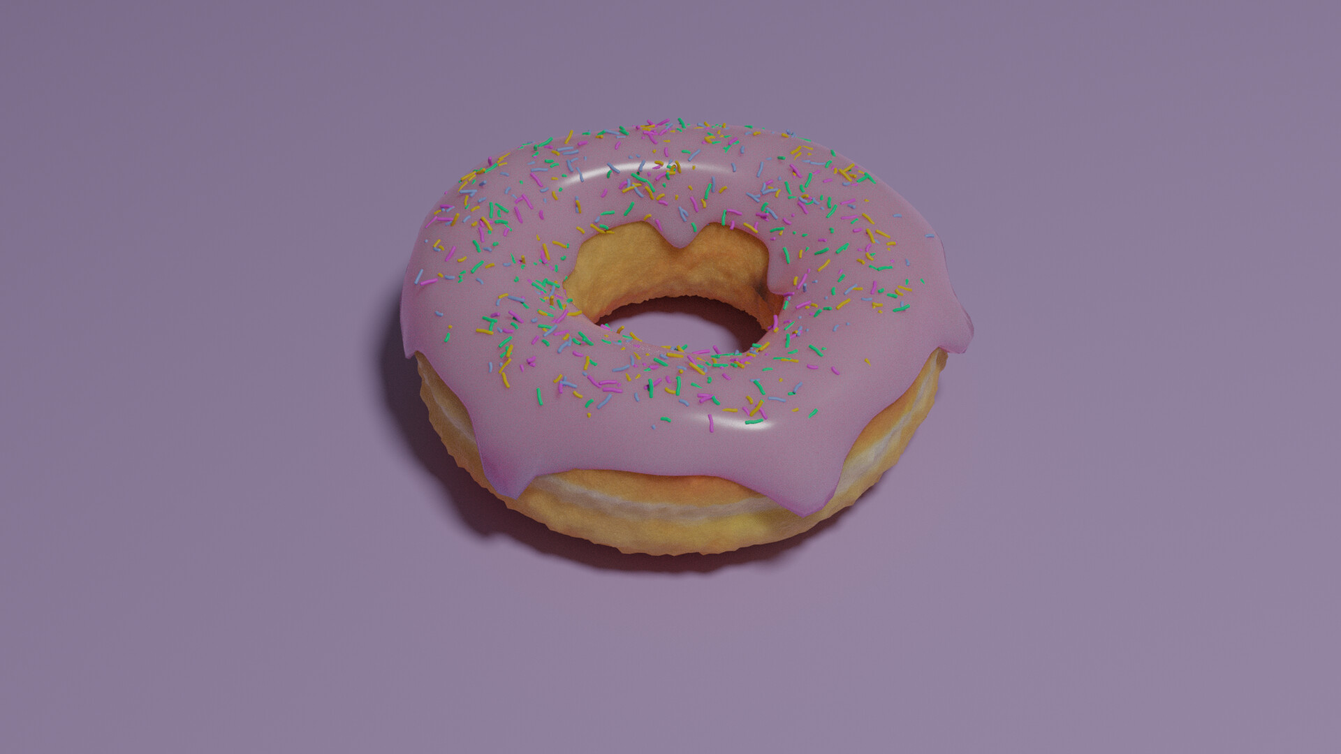 ArtStation - Pink Donut