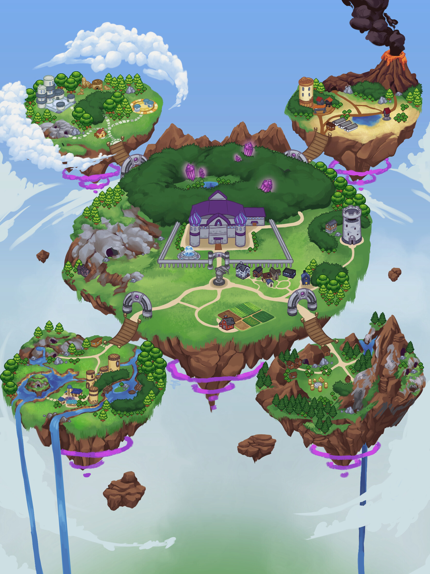 ArtStation - Fantastical Map