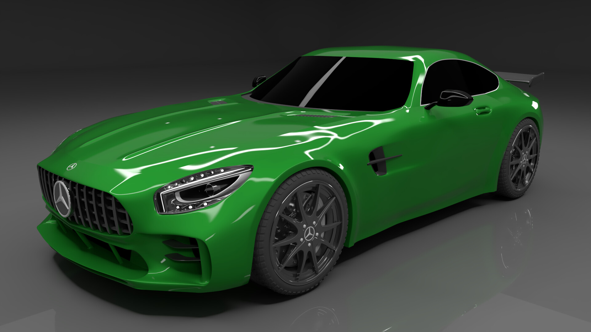 ArtStation - Mercedes AMG GT