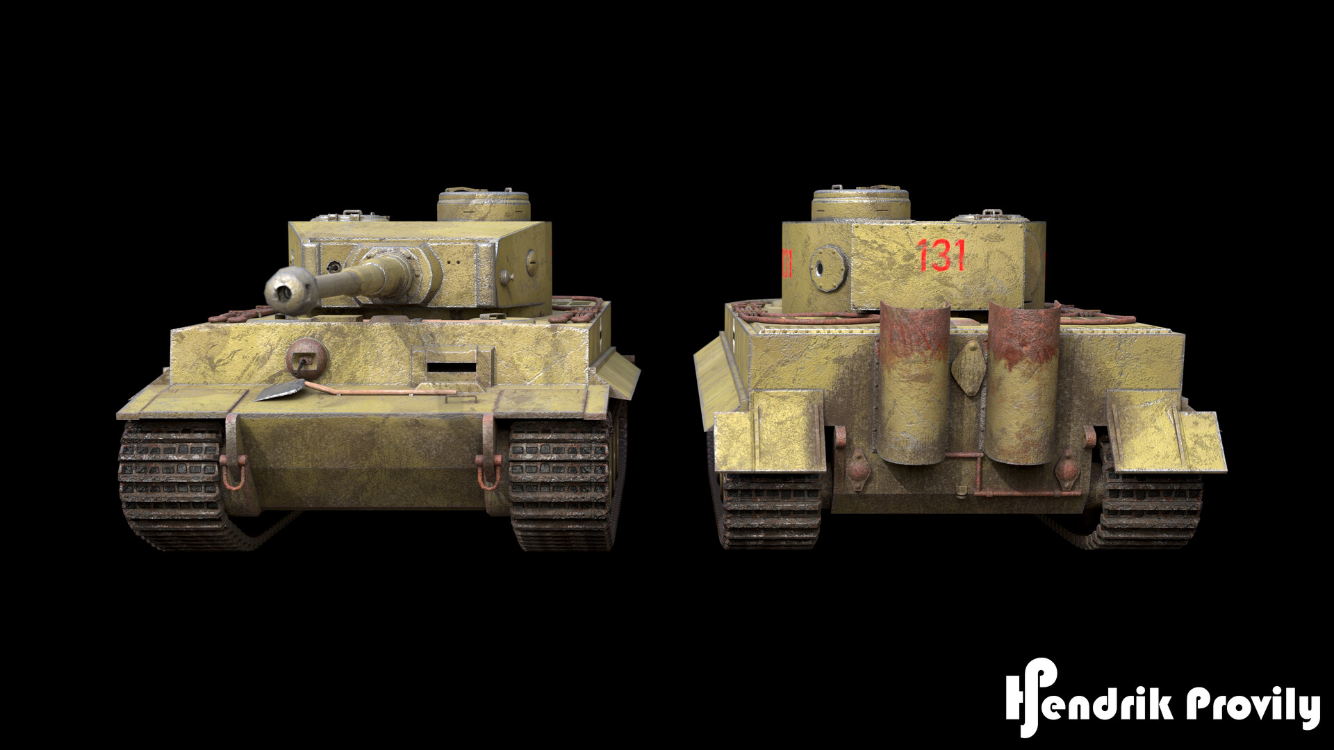 Hendrik Provily - Tiger 1 (Panzerkampfwagen VI)