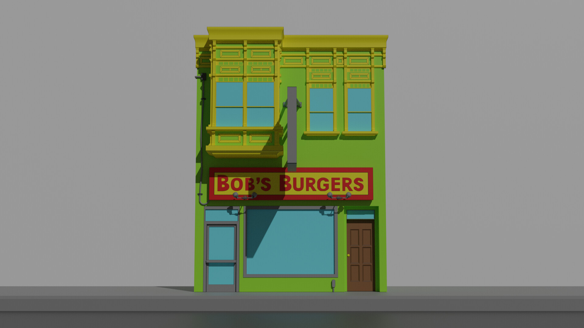 ArtStation - Bob's Burger Building