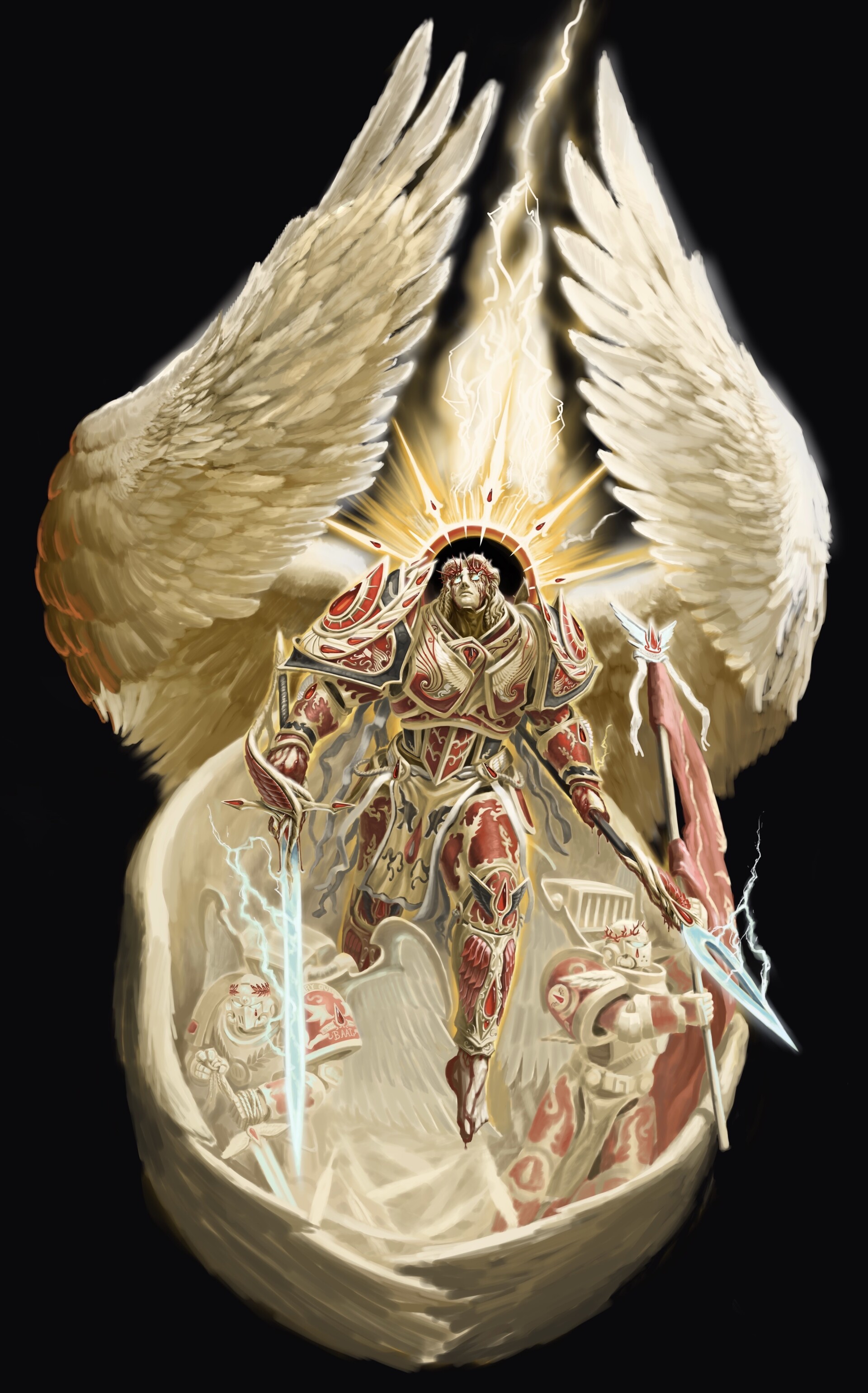 Kim chan - Sanguinius in 40k