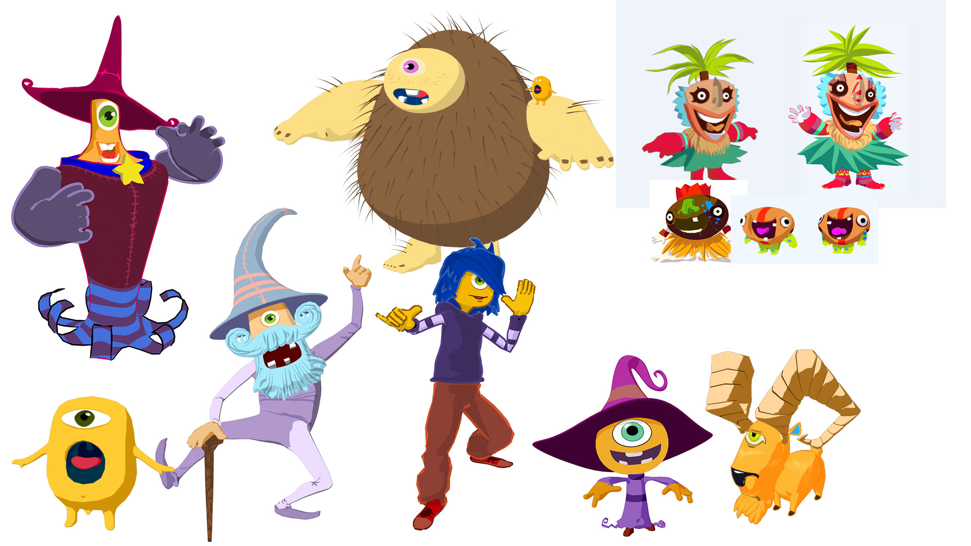 Carlo Cassani Velázquez - Environments and characters for NAMCO's Magic ...