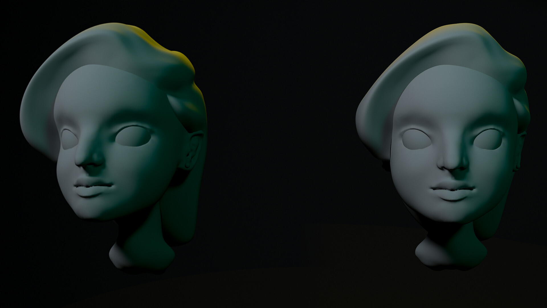 ArtStation - character sculpting