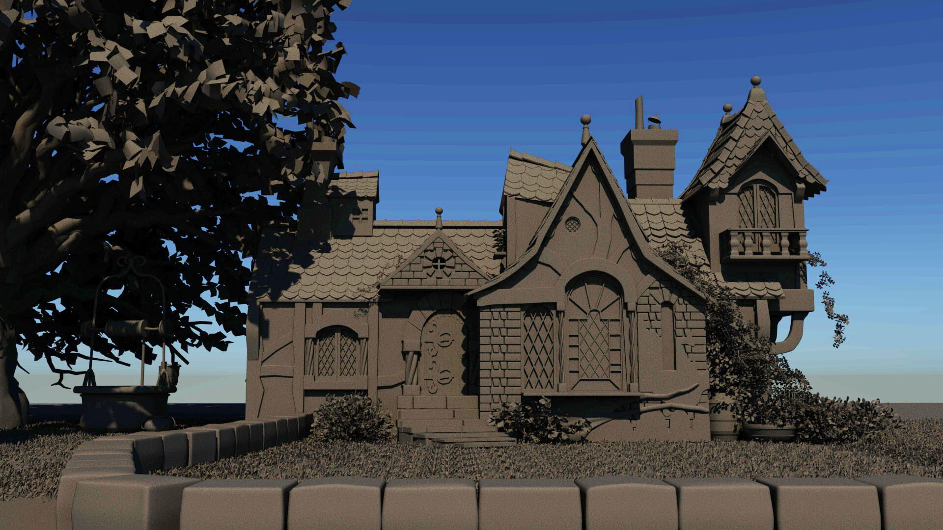 ArtStation - Fantasy House