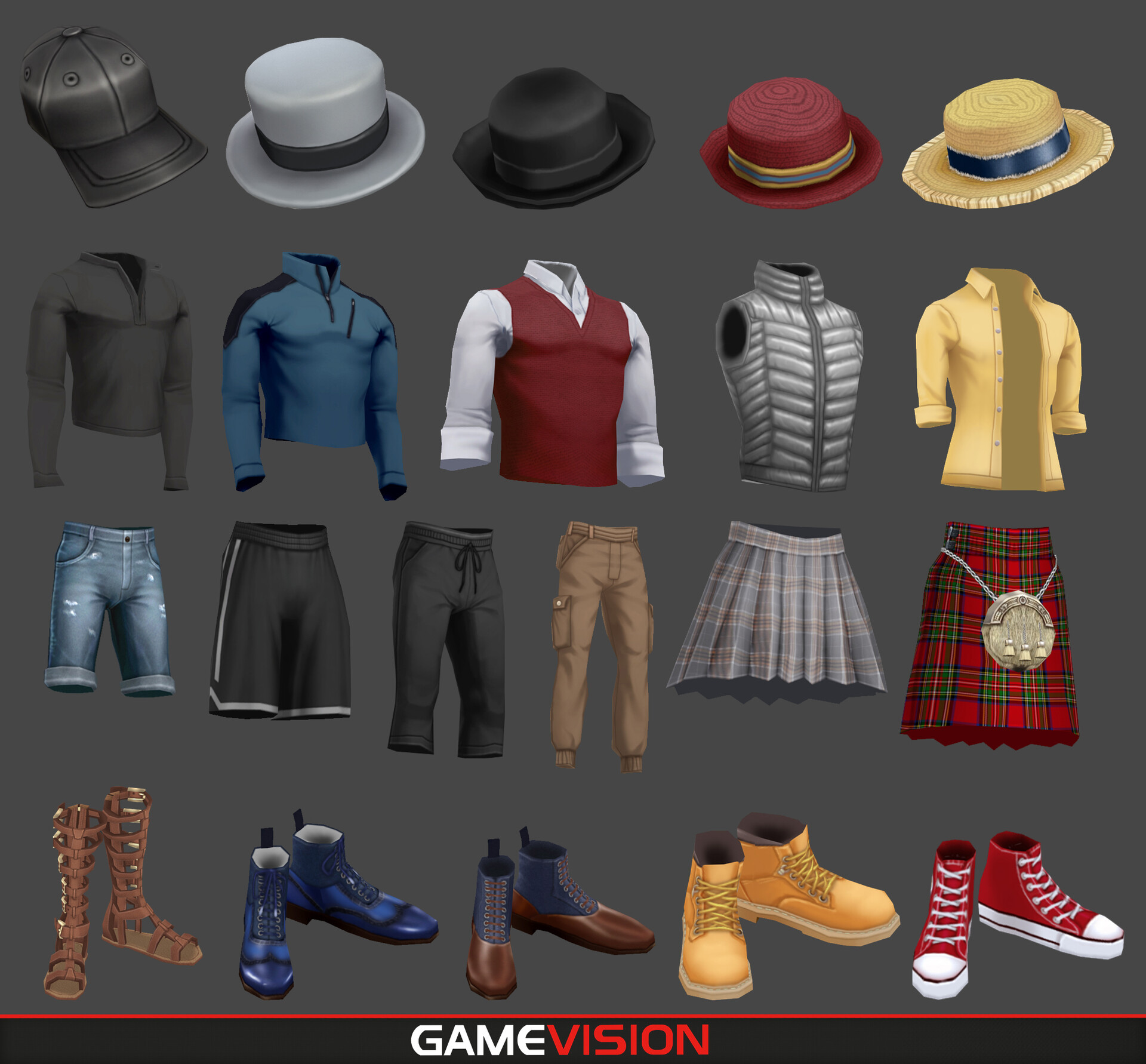 ArtStation - 3D Clothing and Accessories