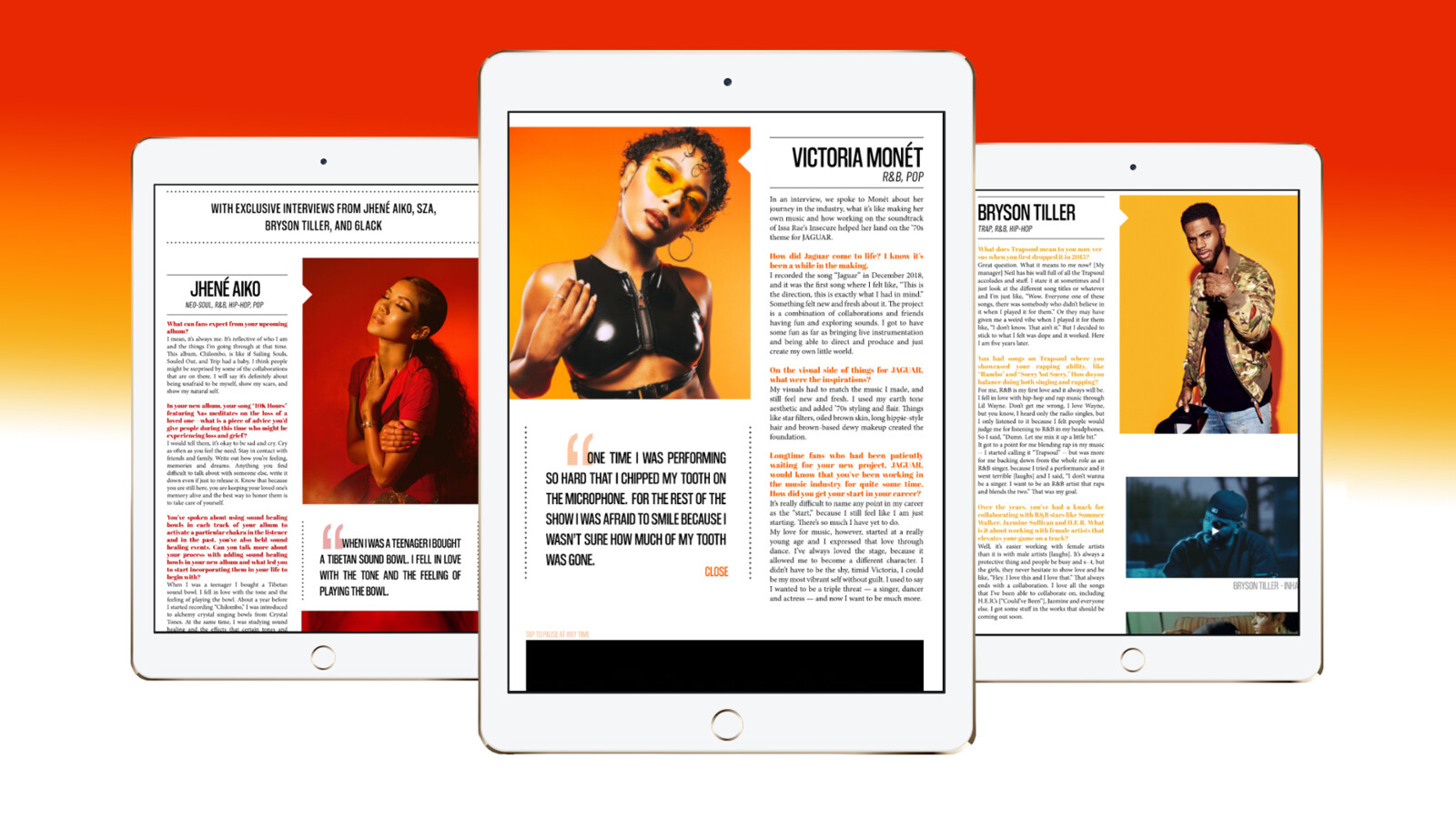 Chyna Terrell - Bold Magazine Article / ETSU