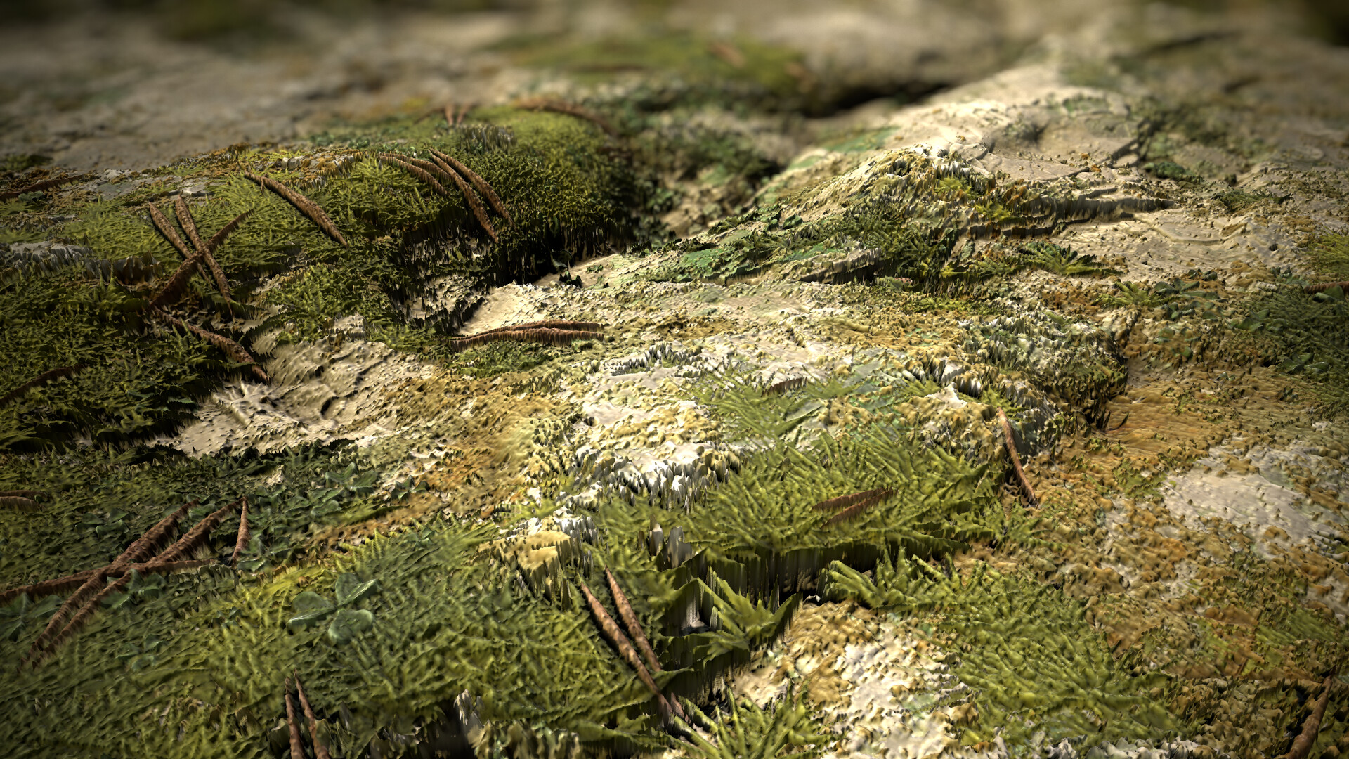 Alson Chew - Mossy Stone PBR