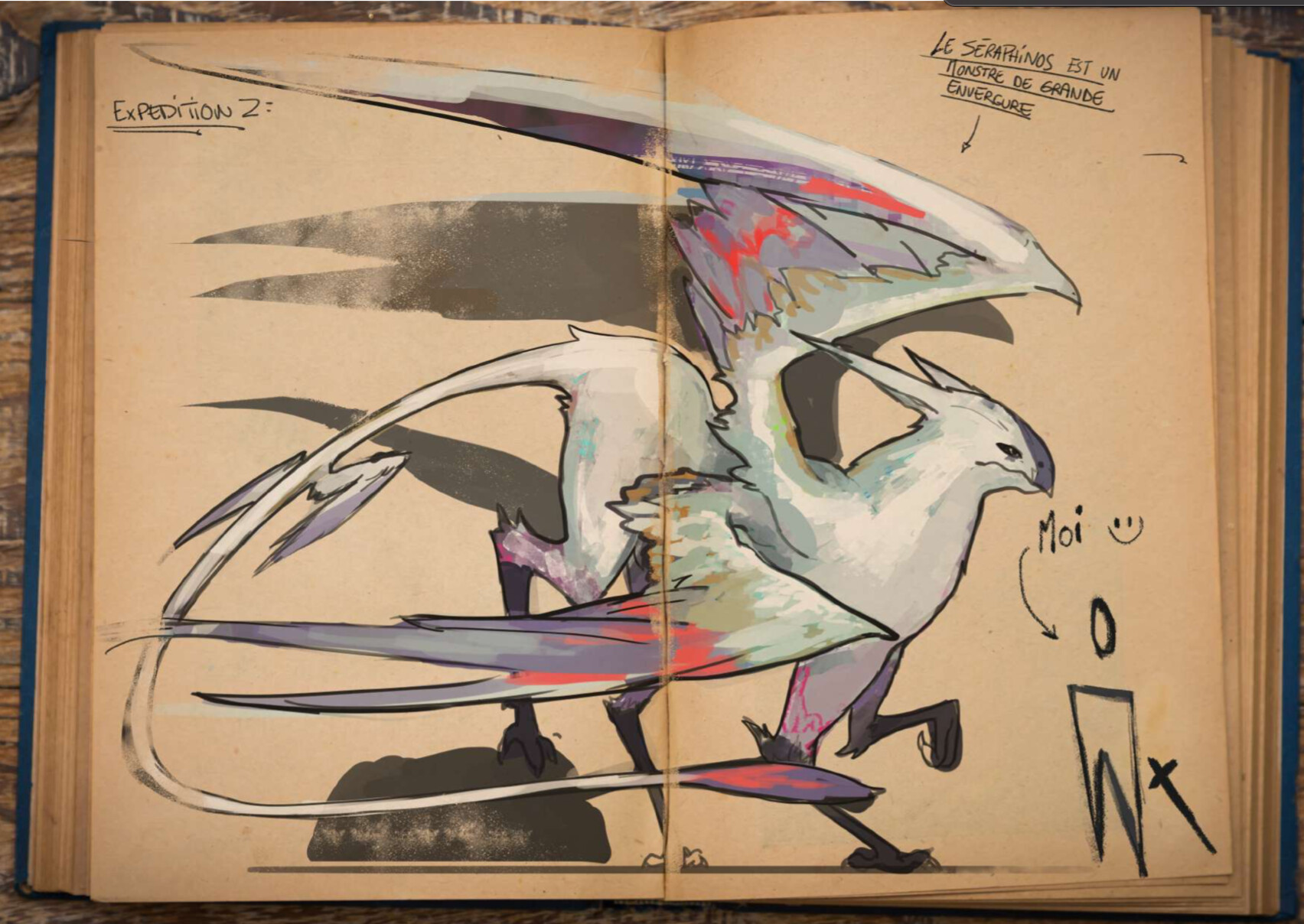 Louis PERUGINI - Monster Hunter Work - The Great Séraphinos