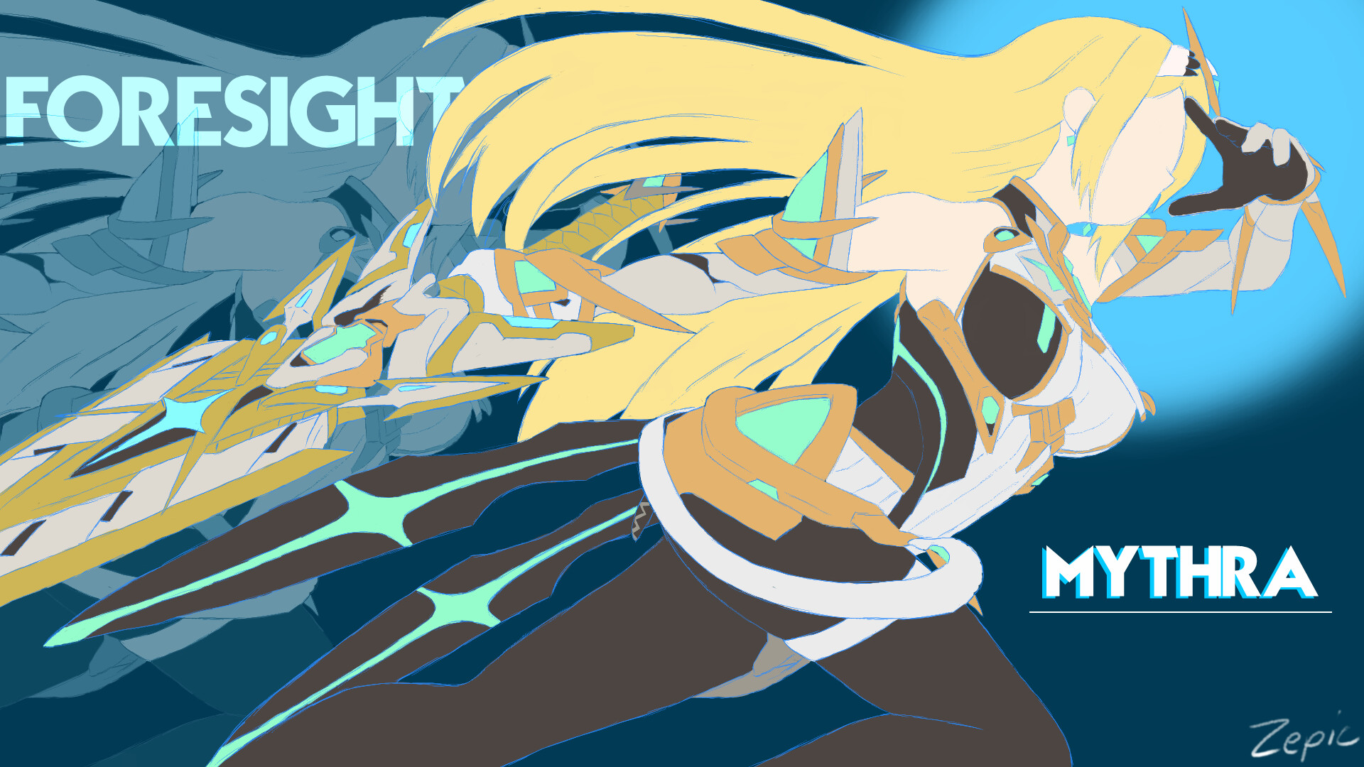 ArtStation - Mythra's Foresight