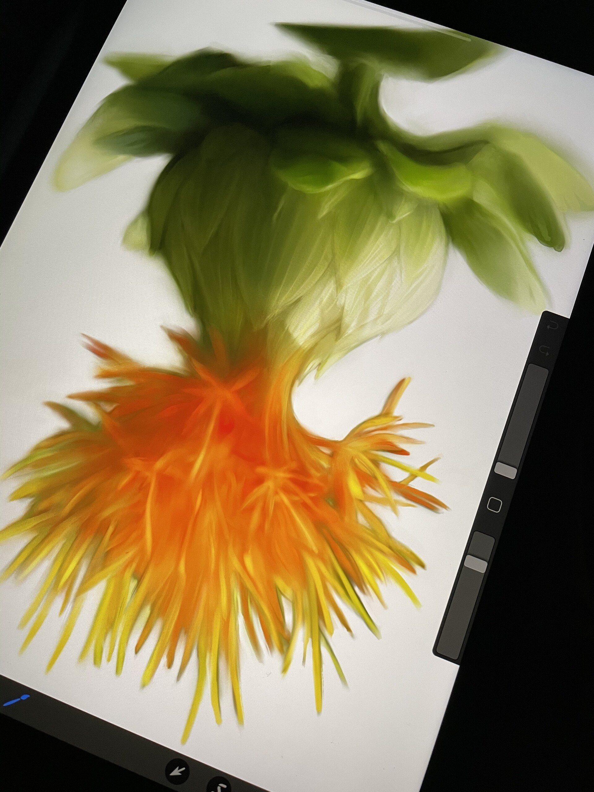 ArtStation - Safflower (wild saffron, thistle)